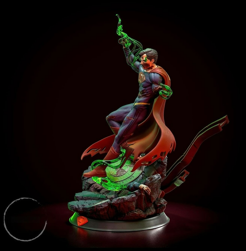 2723 Zombie Superman STL 3D Print Files – My Stl