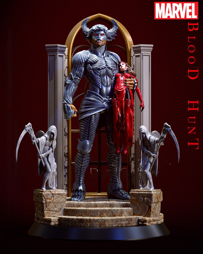 2726 Bloodstorm One - Marvel Comics - STL 3D Print Files – My Stl