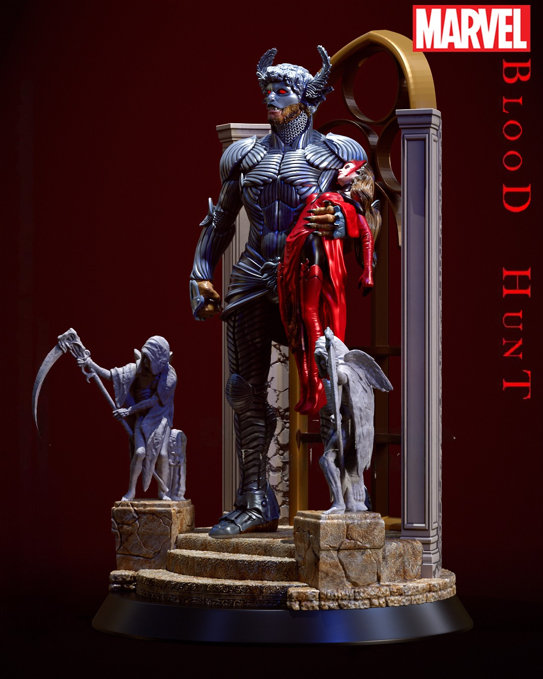 2726 Bloodstorm One - Marvel Comics - STL 3D Print Files – My Stl