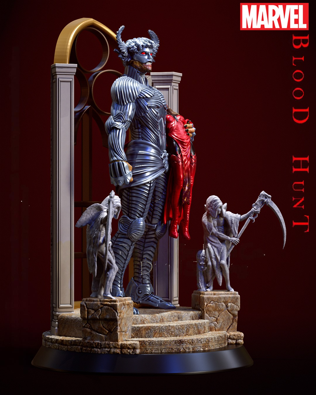 2726 Bloodstorm One - Marvel Comics - STL 3D Print Files – My Stl