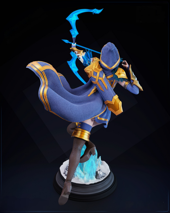 2735 Ashe - League of Legends - STL 3D Print Files – My Stl