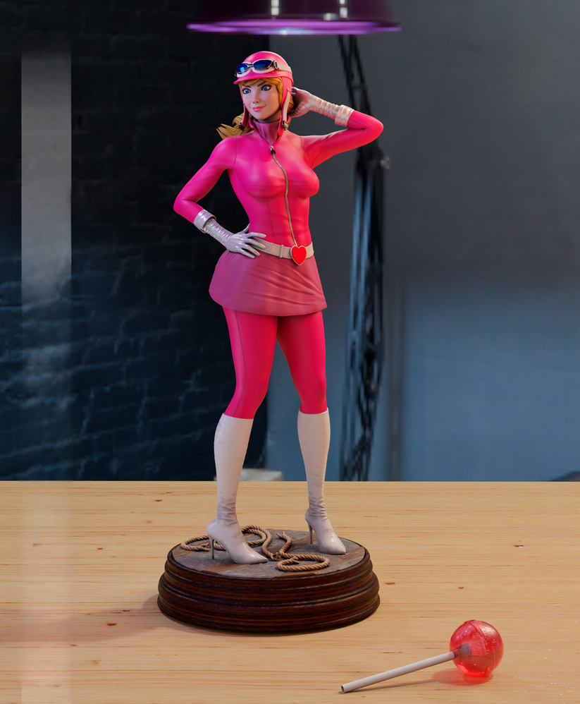 2782 Penelope Pitstop NSFW - Wacky Races - STL 3D Print Files – My Stl
