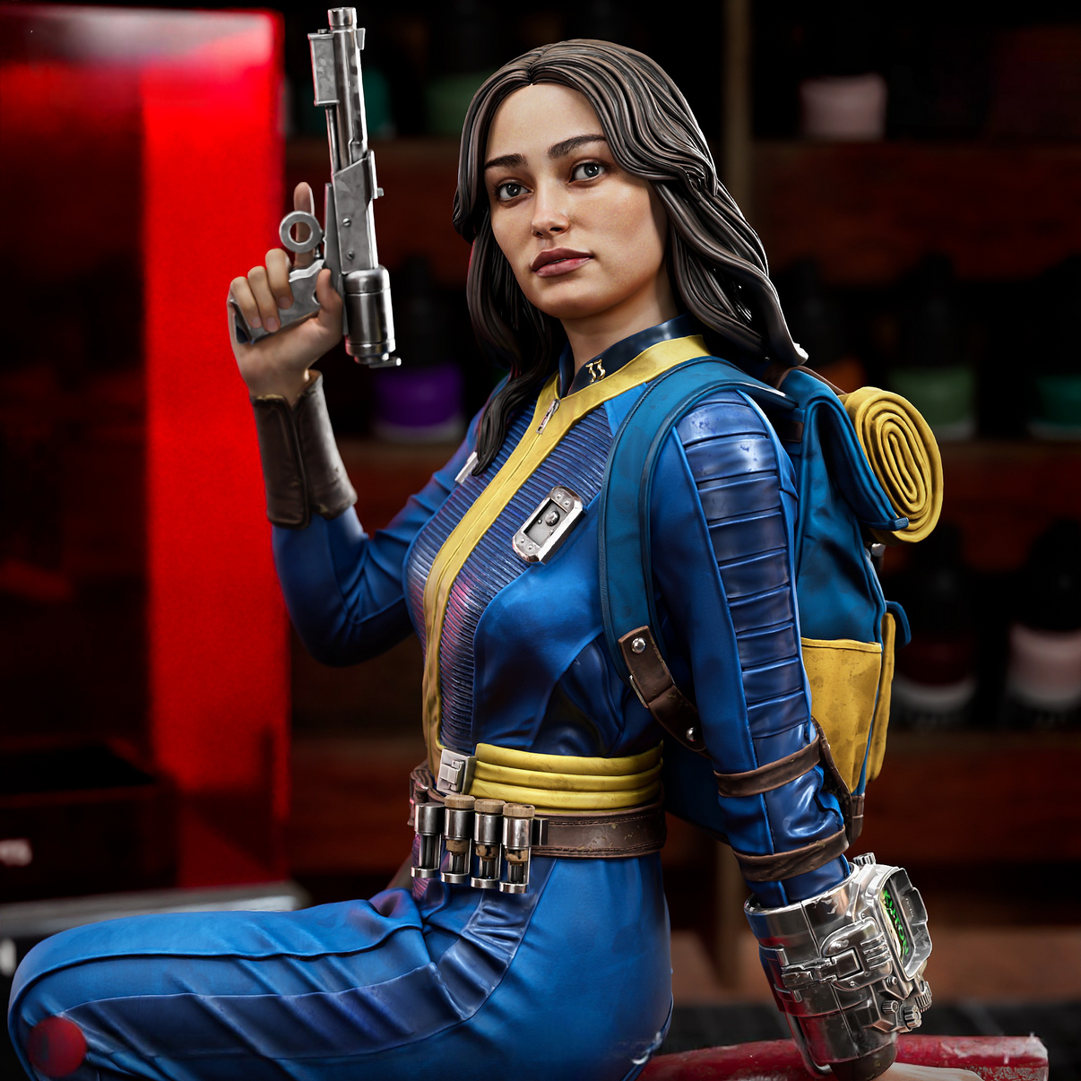 2783 Lucy MacLean - Fallout - STL 3D Print Files – My Stl