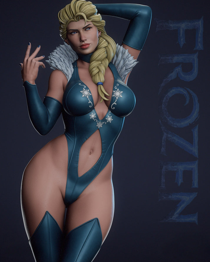2892 Elsa NSFW - Frozen - STL 3D Print Files – My Stl