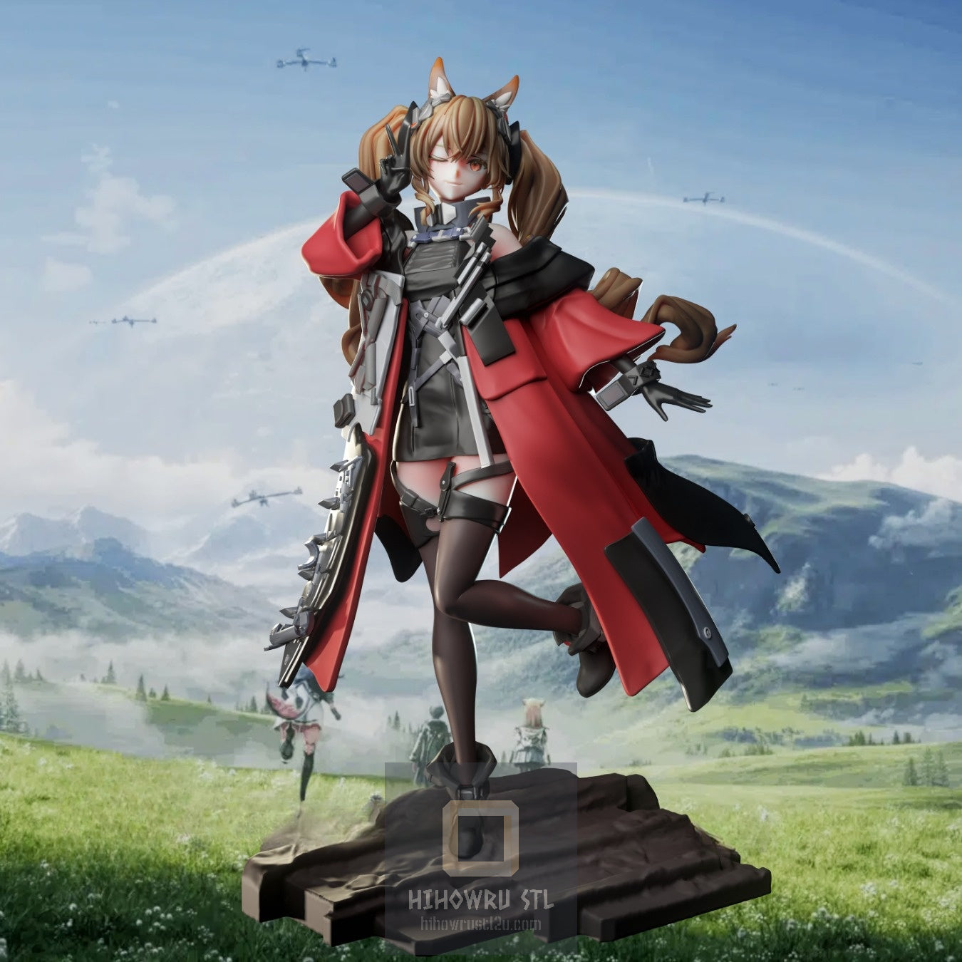 4633 Gilberta - Arknights: Endfield - STL 3D Print Files – My Stl