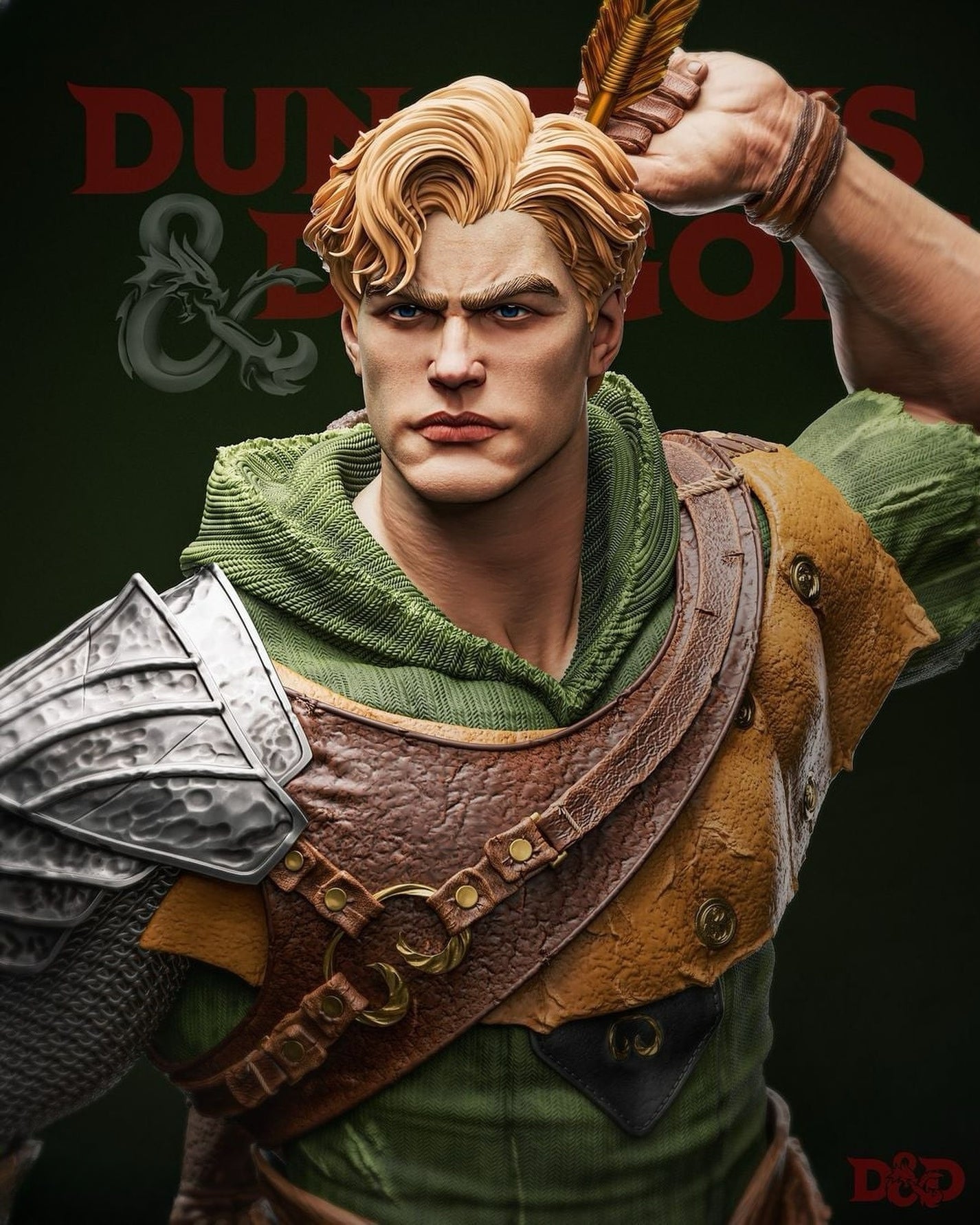 3180 Hank - Dungeons and Dragons - STL 3D Print Files – My Stl