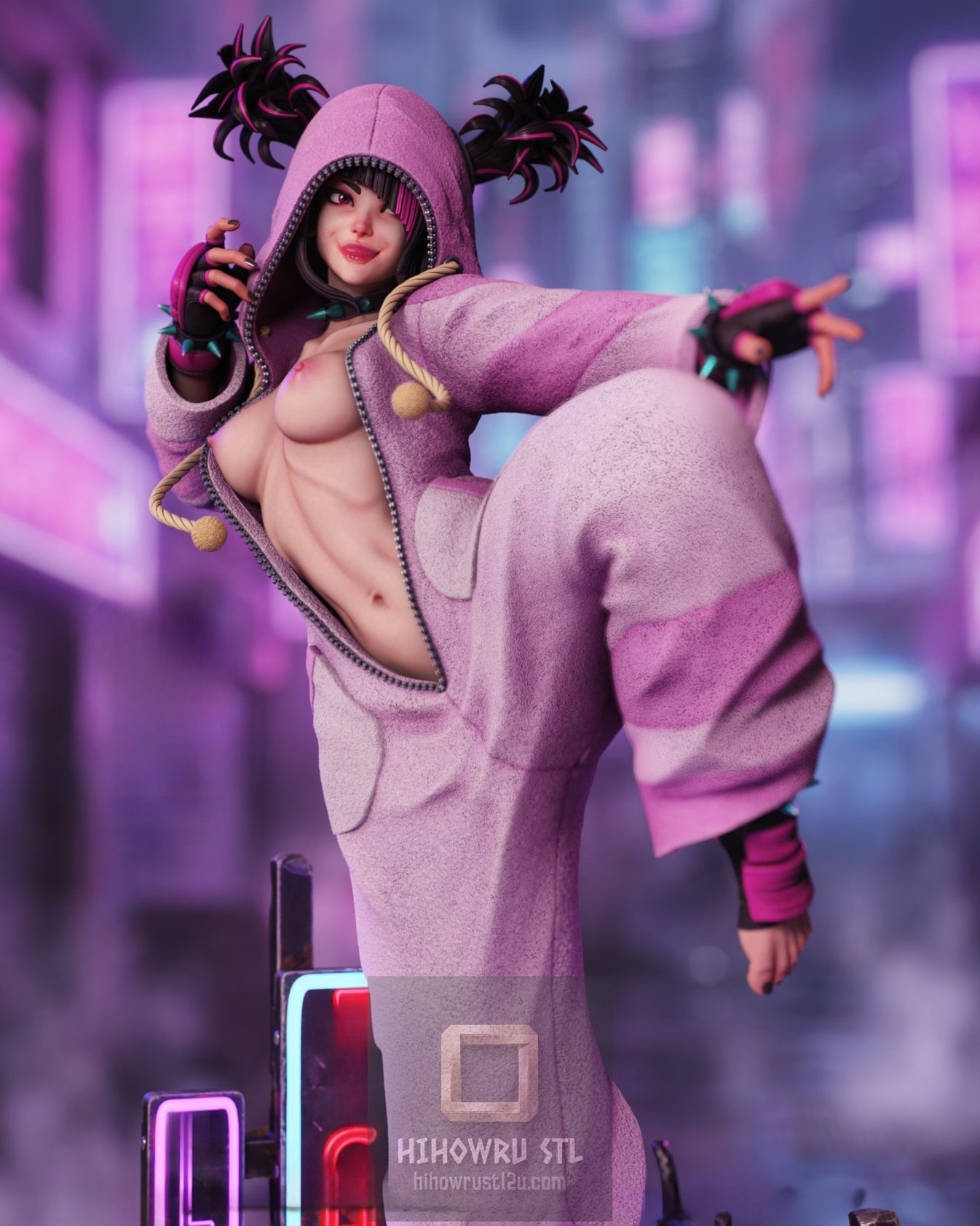 4933 Juri Han NSFW - Street Fighter - STL 3D Print Files – My Stl