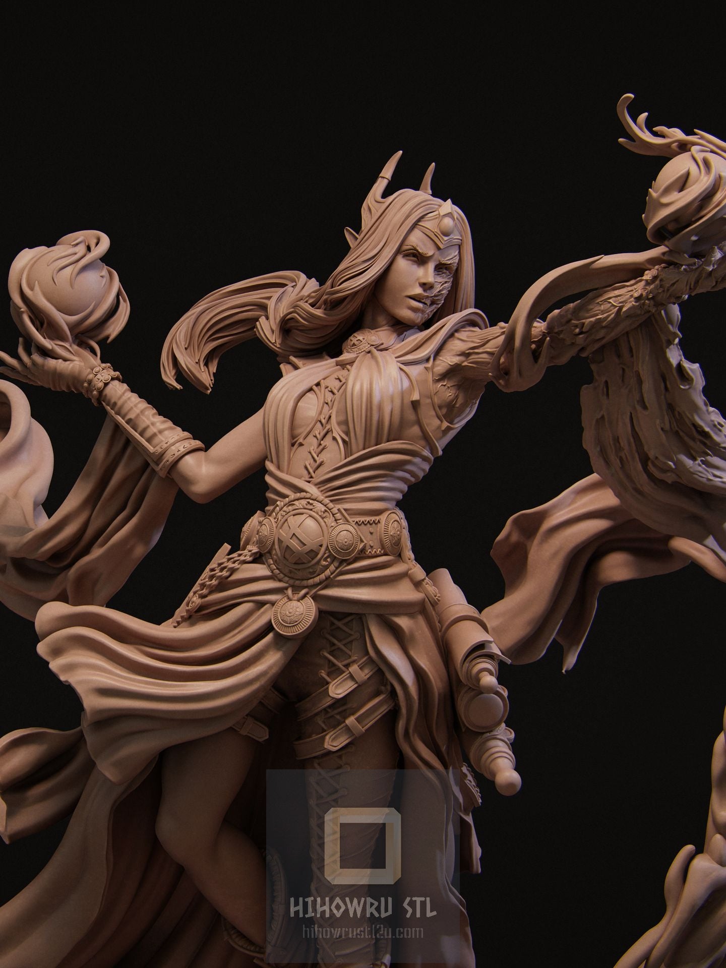 4519 Sorceress - Price of Magic - STL 3D Print Files – My Stl