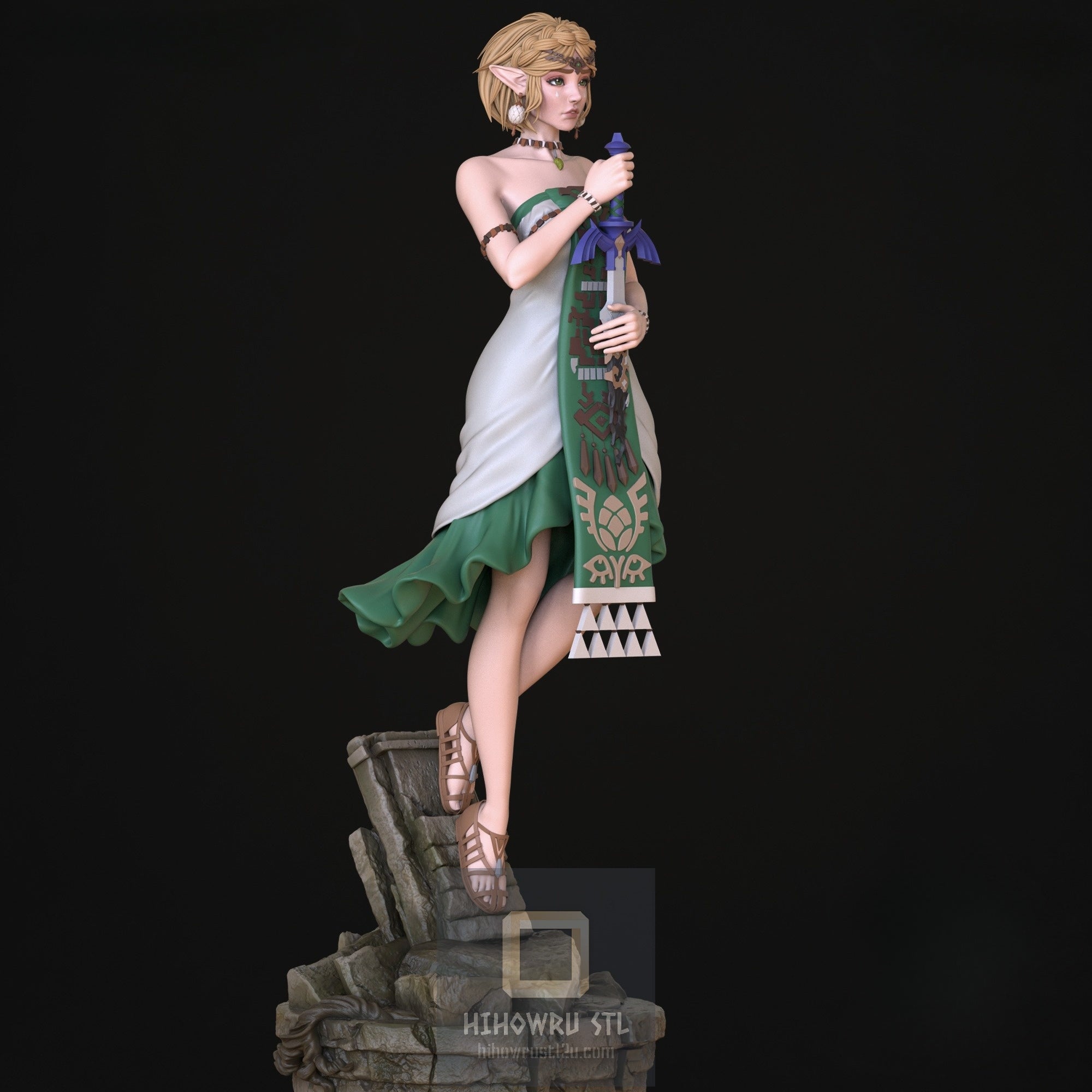 4380 Princess Zelda - The Legend of Zelda - STL 3D Print Files – My Stl