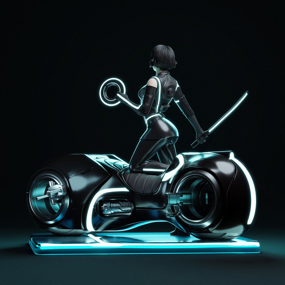4242 Quorra - Tron - STL 3D Print Files – My Stl