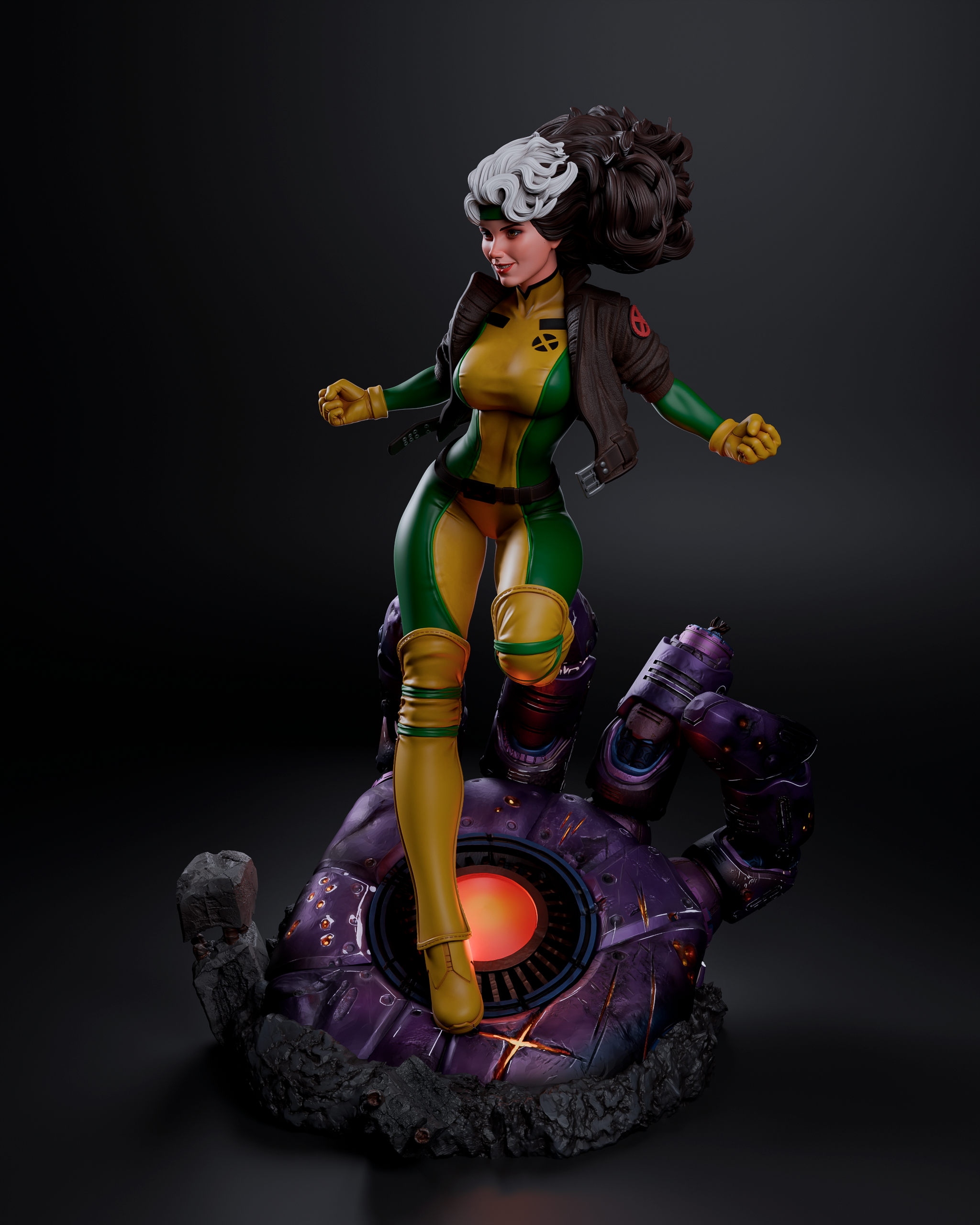 4135 Rogue - X-Men - STL 3D Print Files – My Stl