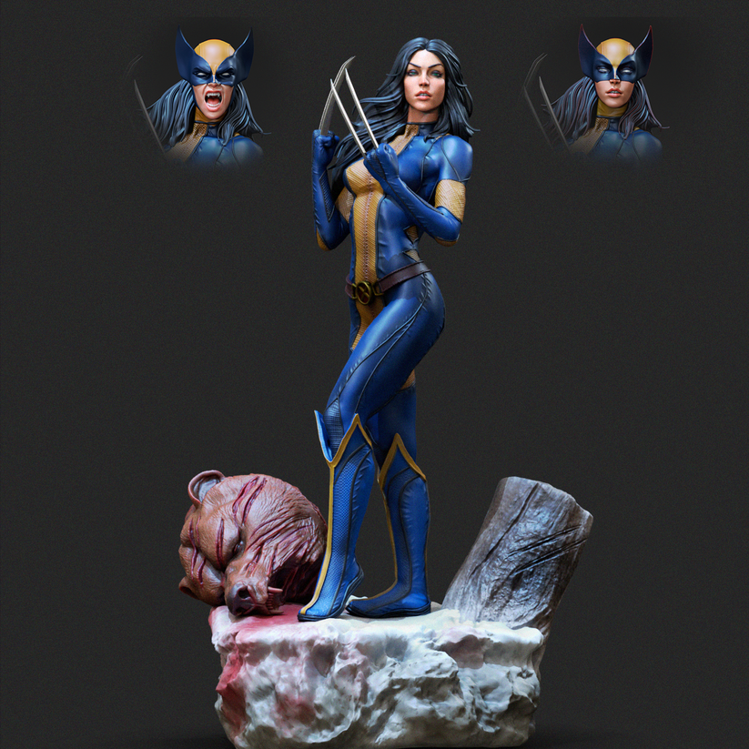 2096 X23 - X-men - STL 3D Print Files – My Stl