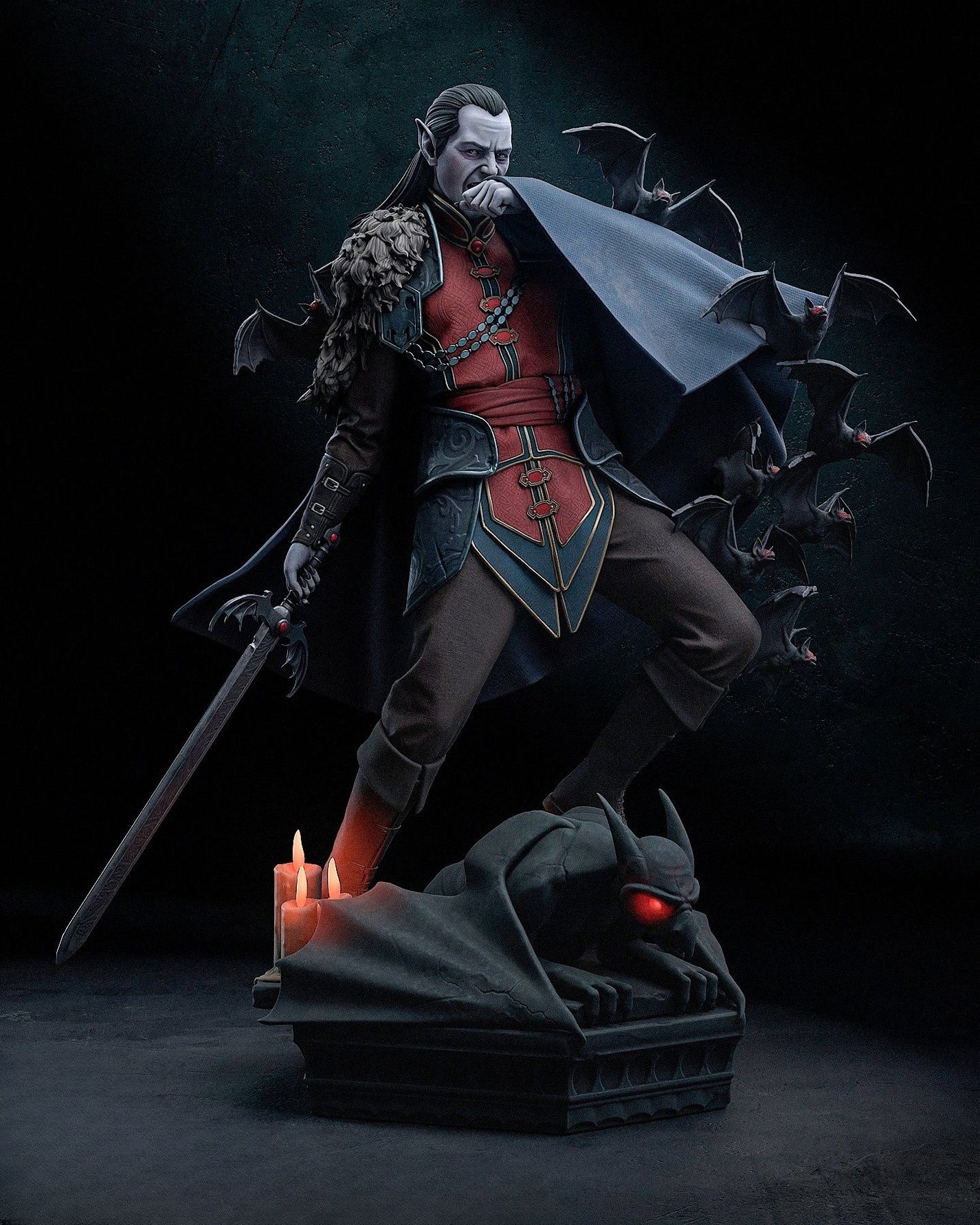 3943 Strahd von Zarovich - Forgotten Realms - STL 3D Print Files – My Stl