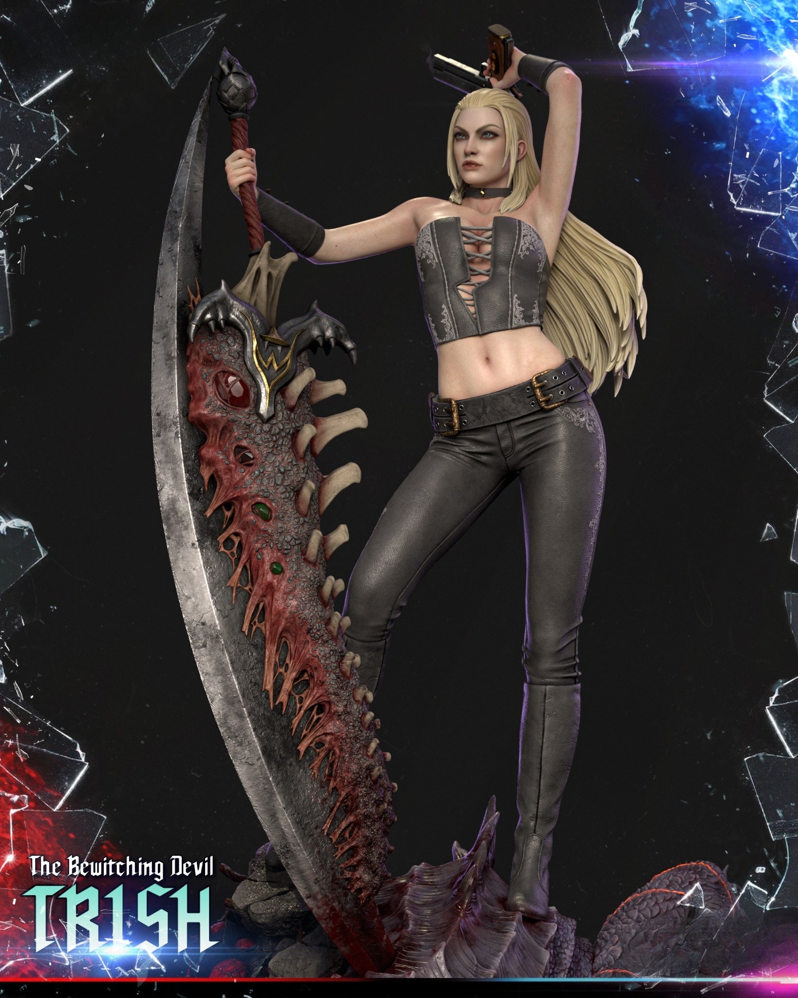 3492 Trish - Devil May Cry - STL 3D Print Files – My Stl