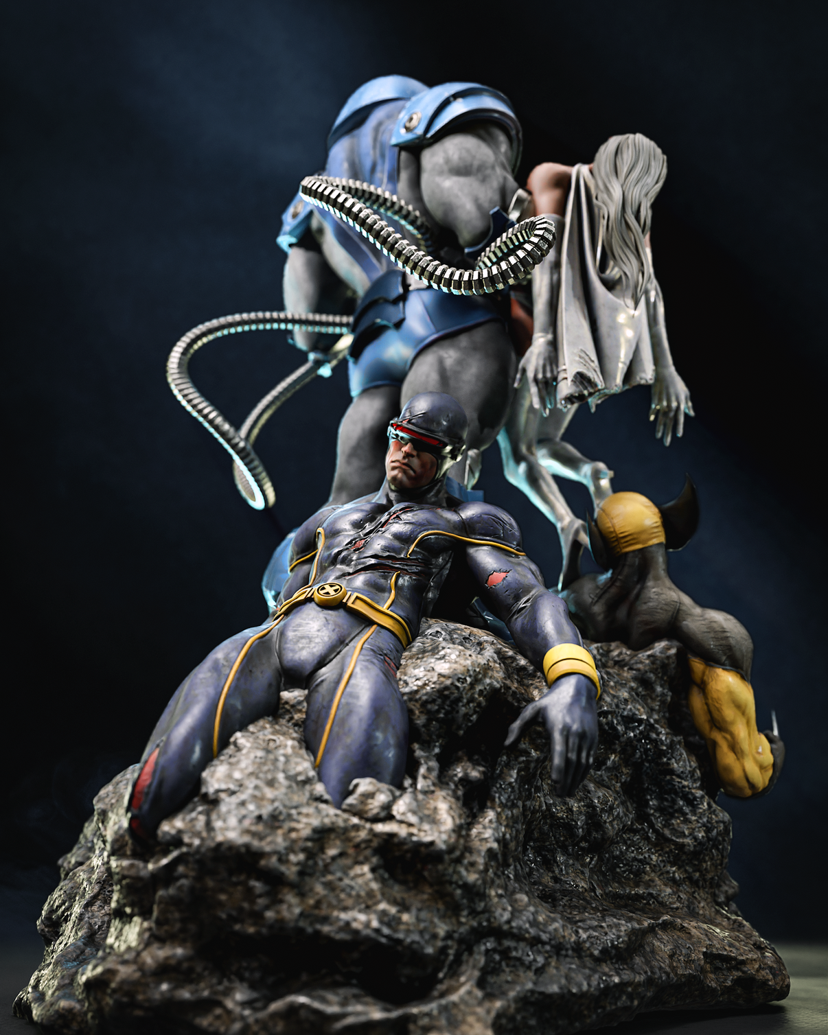 X-Men Apocalypse Diorama - STL 3D Print Files – My Stl