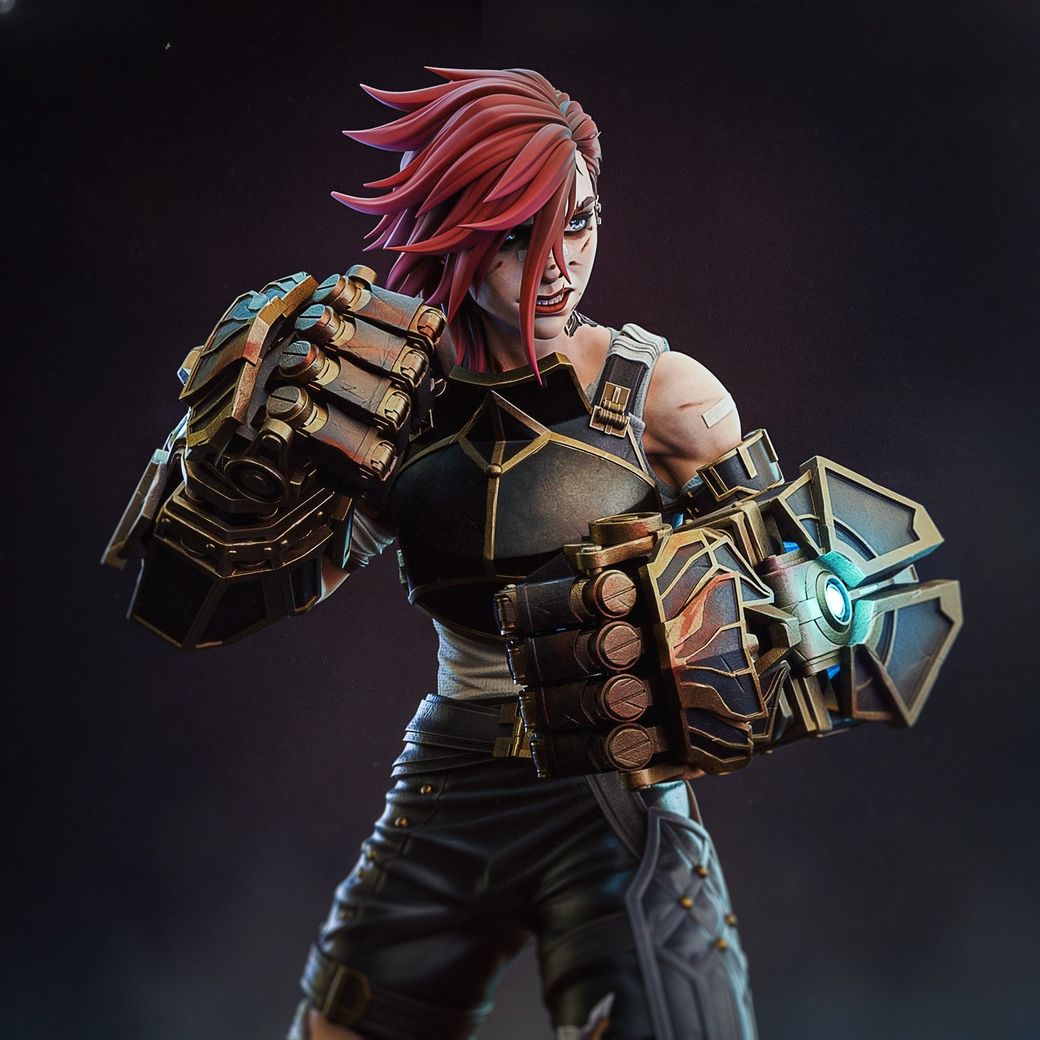 3495 Vi Arcane - League of Legends - STL - 3d Print Files – My Stl