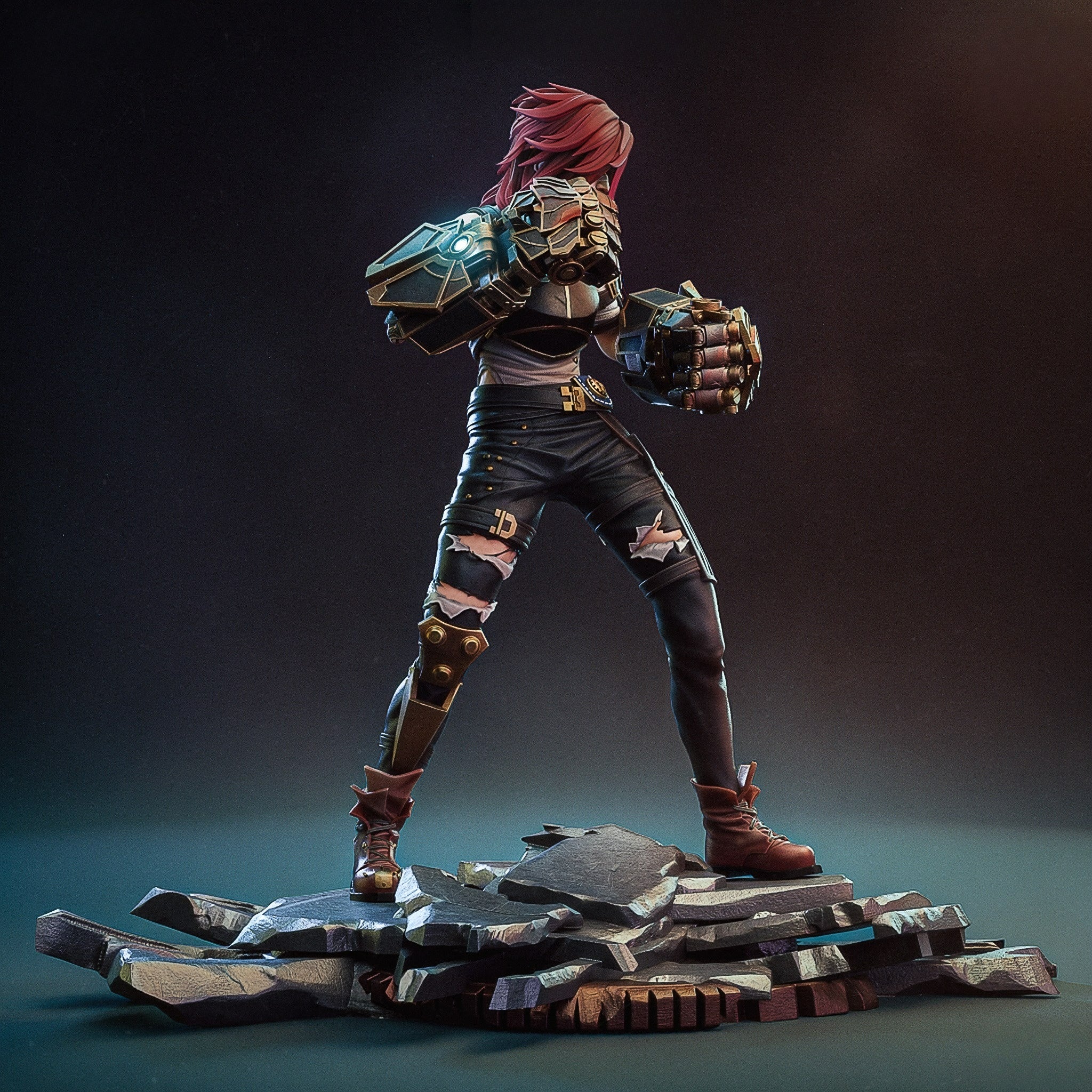 3495 Vi Arcane - League of Legends - STL - 3d Print Files – My Stl