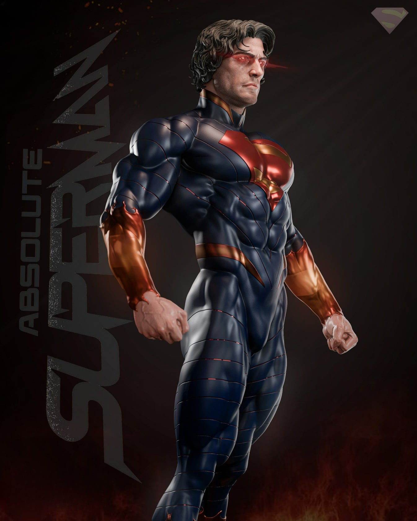 3498 Absolute Superman - DC COMICS - STL 3D Print Files – My Stl