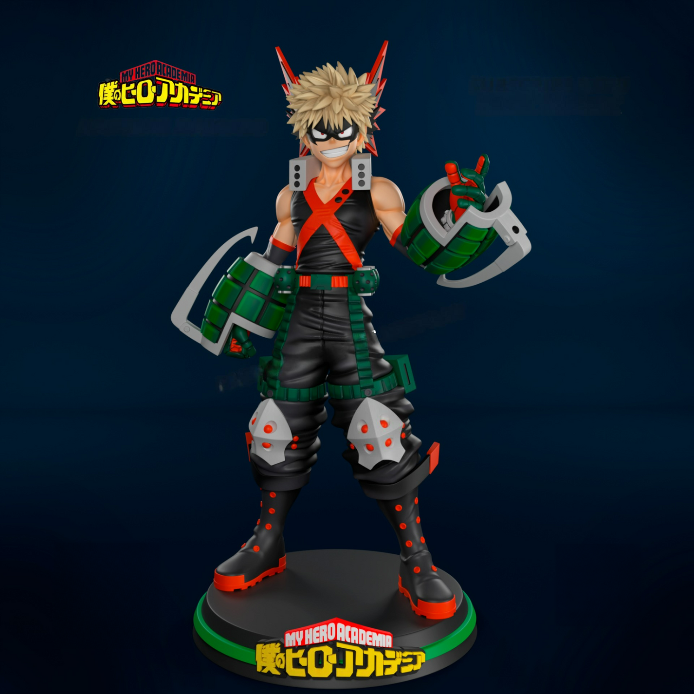 1978 Katsuki Bakugo - My Hero Academia - STL 3D Print Files – My Stl
