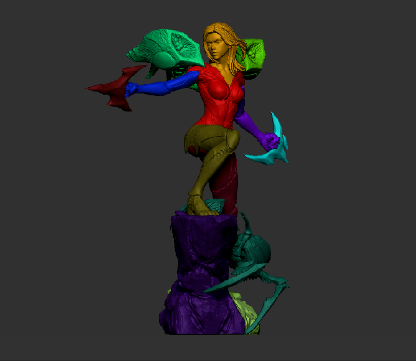2091 Kai'Sa - League of Legends - STL 3D Print Files – My Stl