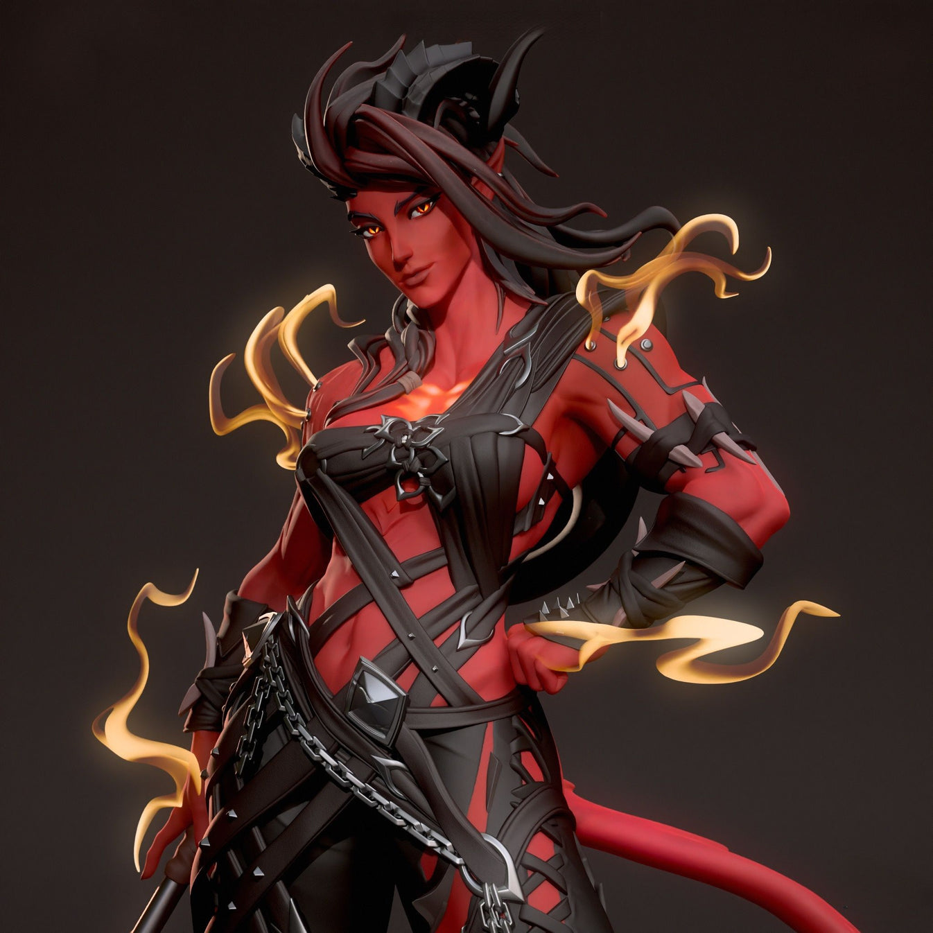 3906 Karlach - Baldurs Gate 3 - STL 3D Print Files – My Stl