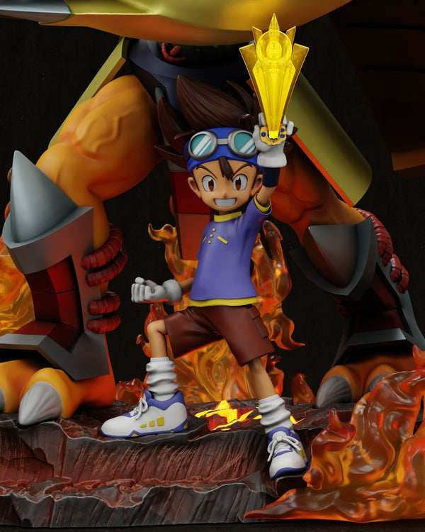 3039 Tai and WarGreymon - Digimon - STL 3D Print Files – My Stl