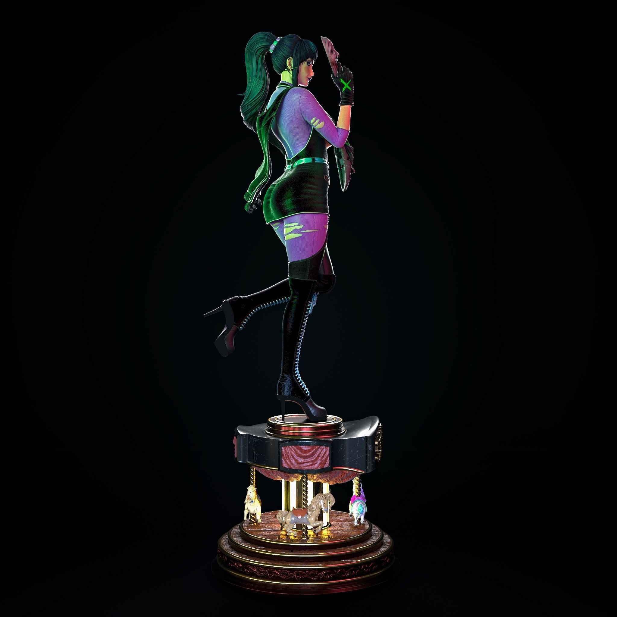 3017 Punchline - DC Comics - STL 3D Print Files – My Stl