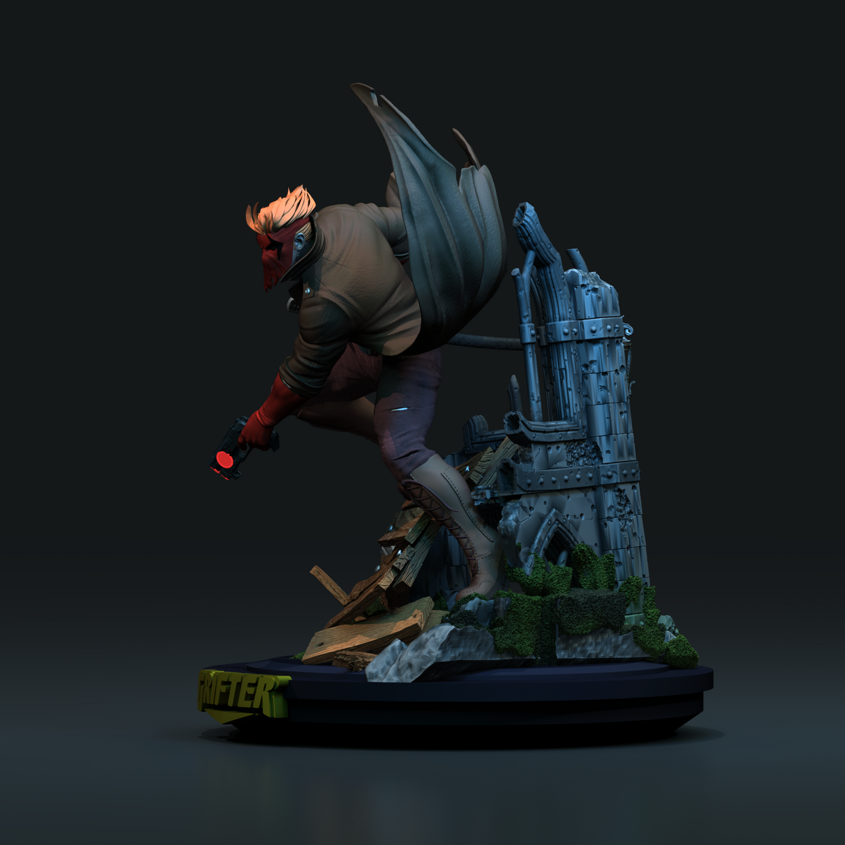 Grifter - Cole Cash - DC Comics - STL 3D Print Files – My Stl