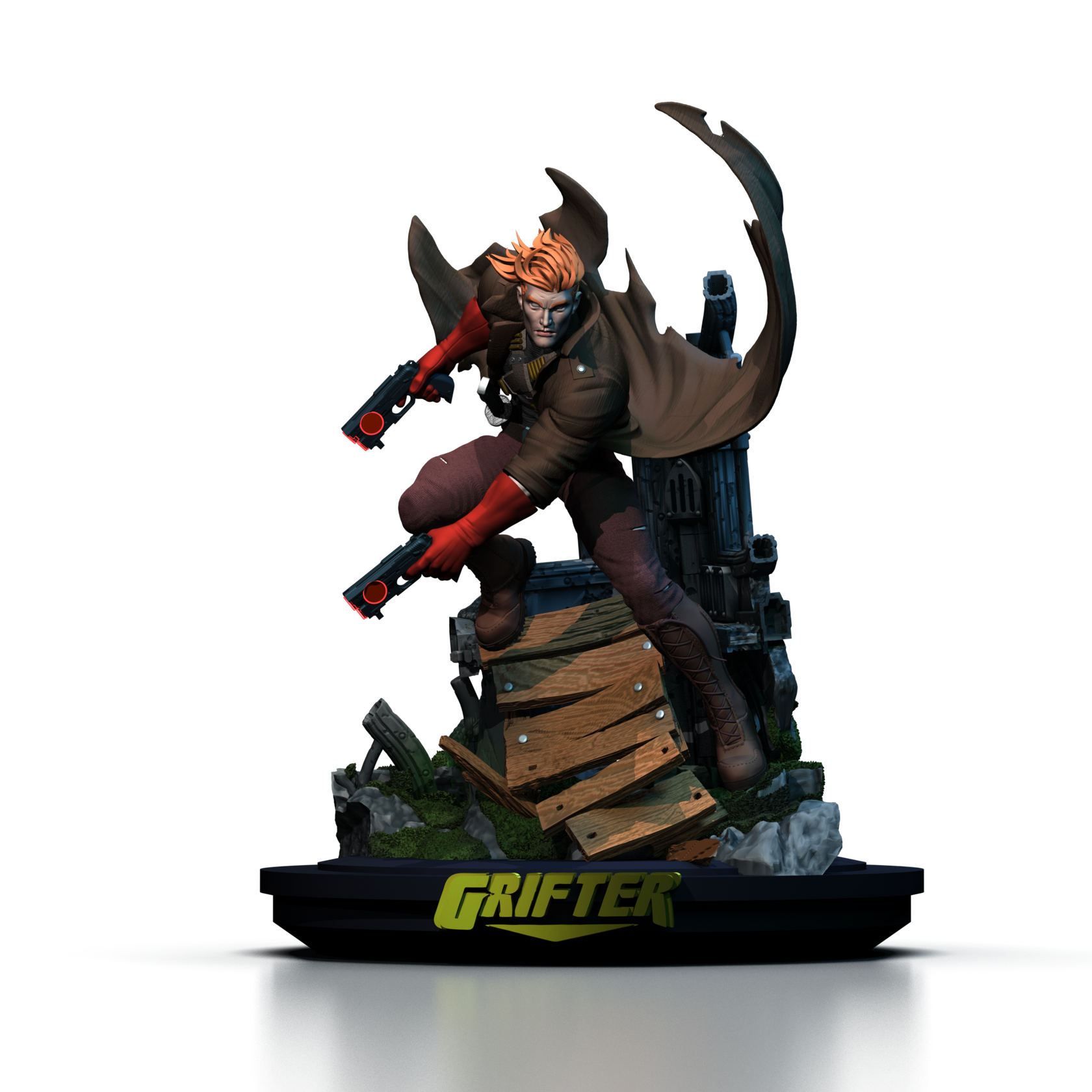 Grifter - Cole Cash - DC Comics - STL 3D Print Files – My Stl