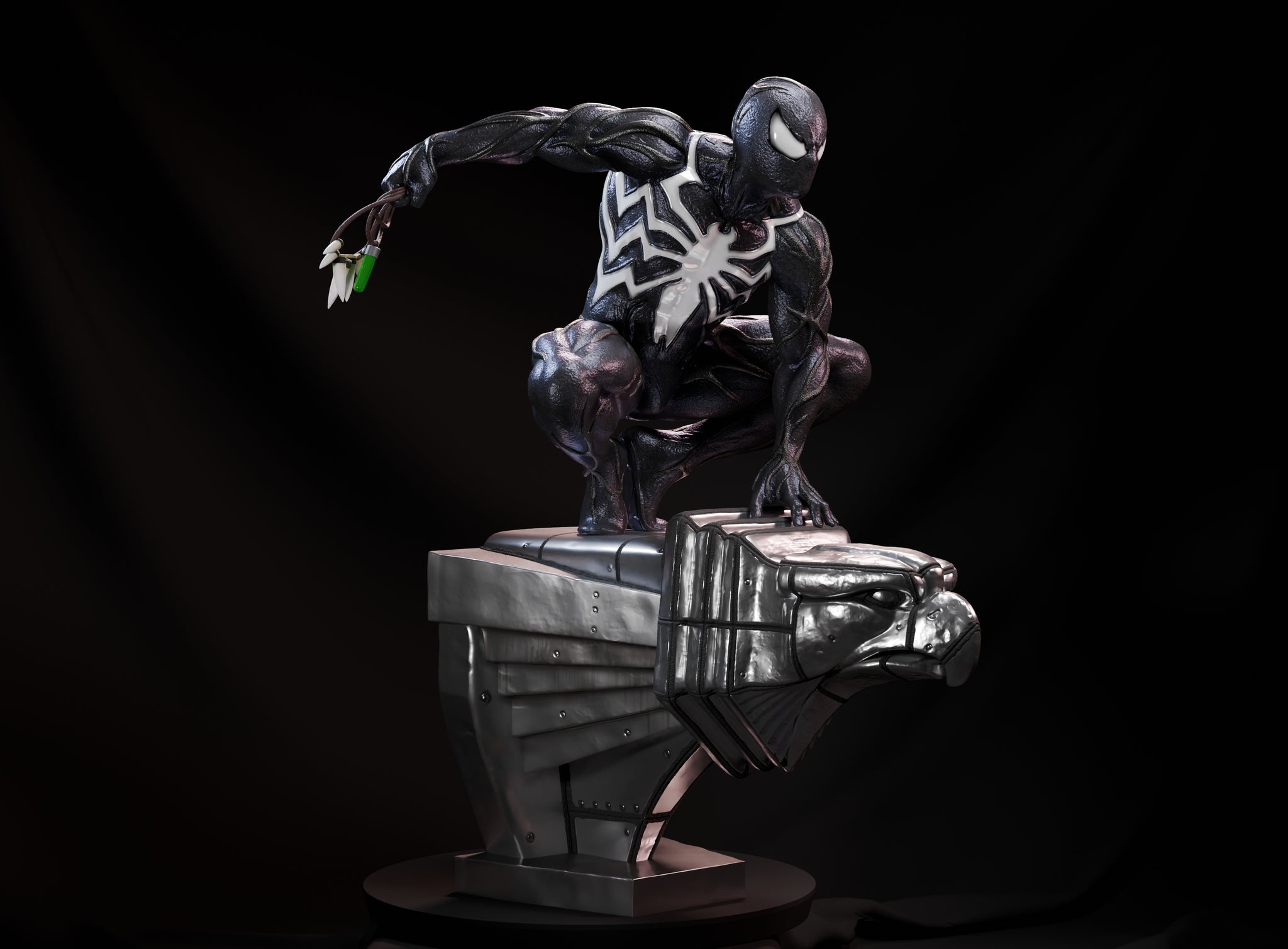 1997 Black Suit Spider-Man - Marvel Comics - STL 3D Print Files – My Stl