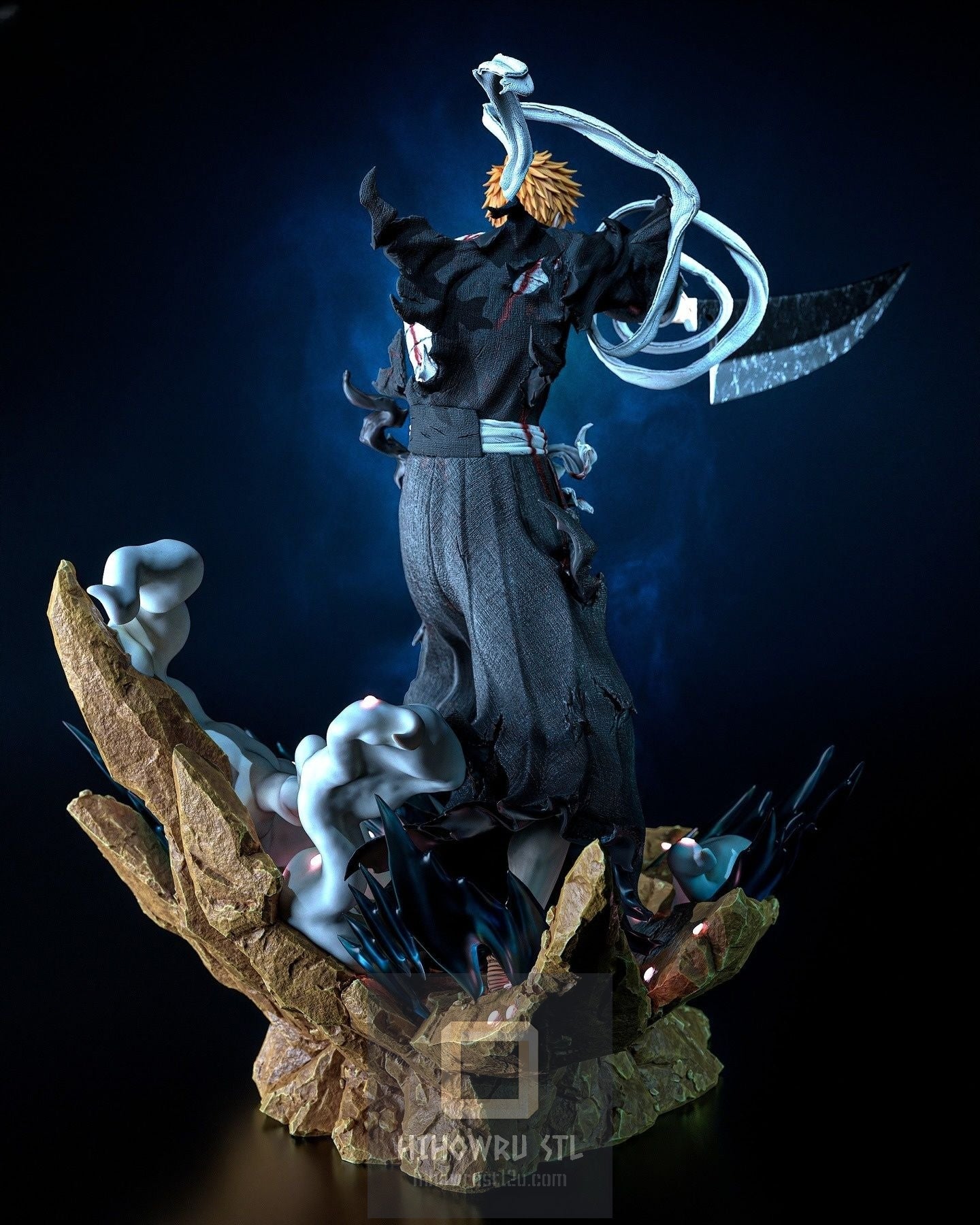 4517 Ichigo Kurosaki - Bleach - STL 3D Print Files – My Stl