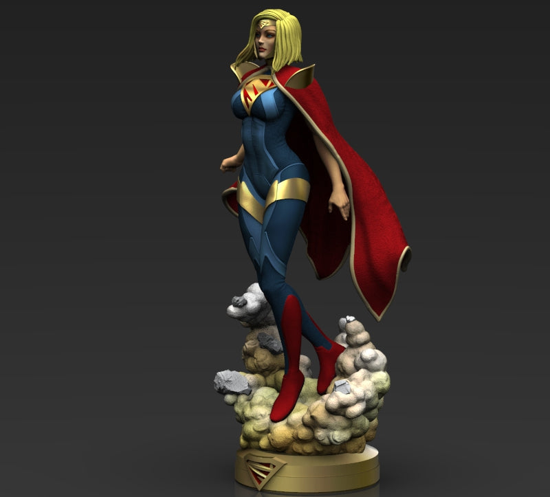 2272 Supergirl Dc Comics Stl 3d Print Files My Stl