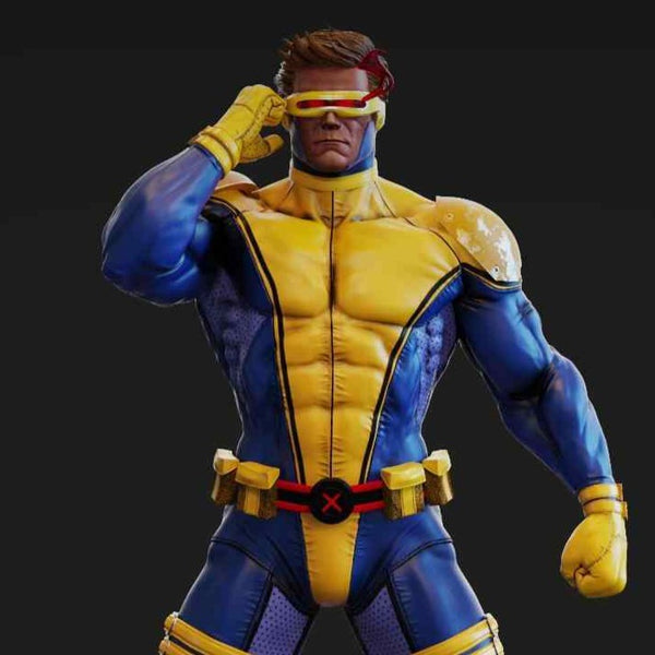 1772 Cyclops - X-Men - STL 3D Print Files – My Stl