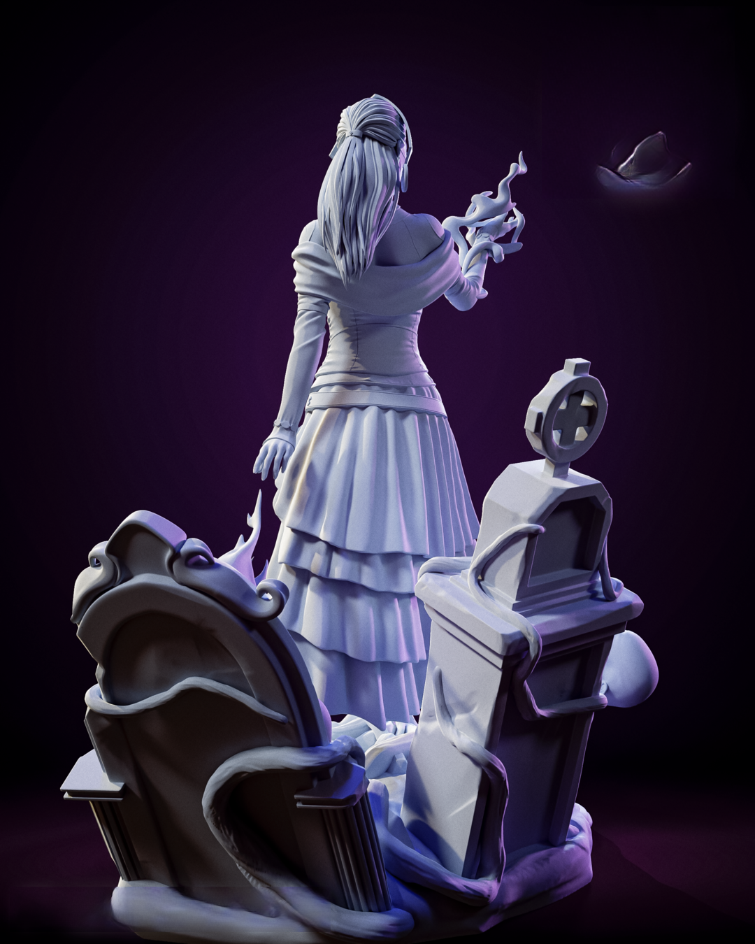Liliana Vess - Magic: The Gathering - STL 3D Print Files – My Stl