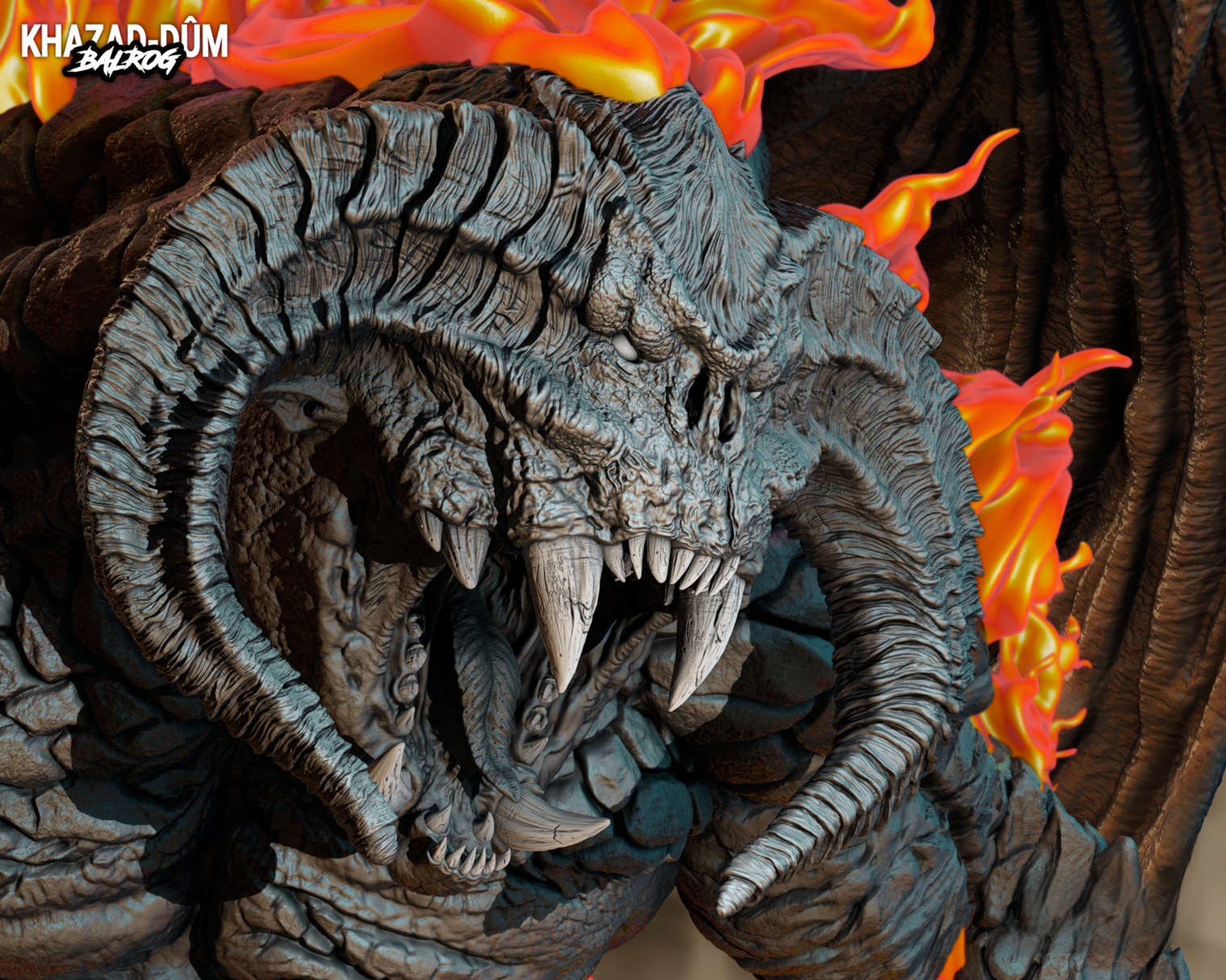 Balrog - The Lord of the Rings - STL 3D Print Files – My Stl