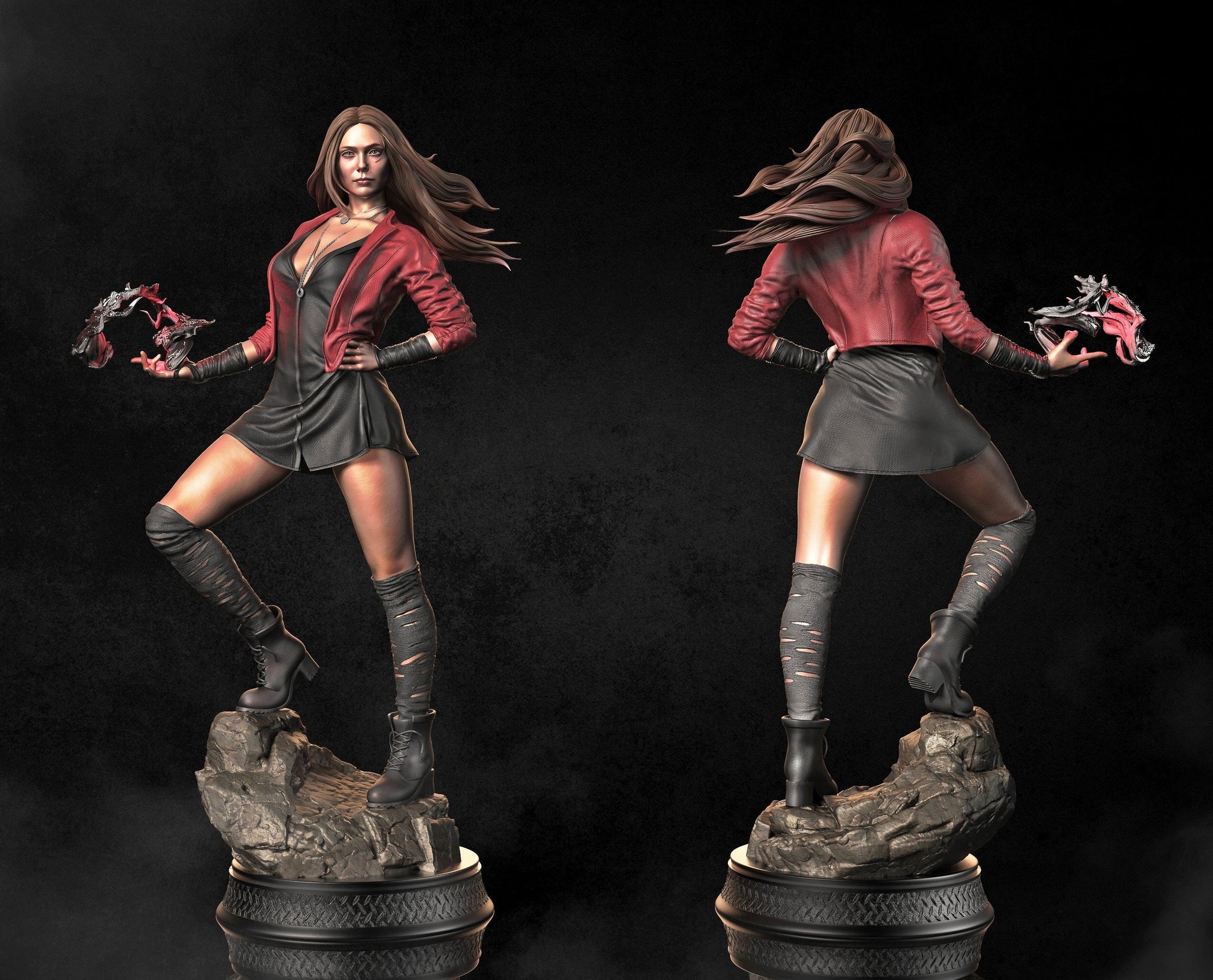 Scarlet Witch NSFW - Wanda Maximoff - STL 3D Print Files – My Stl