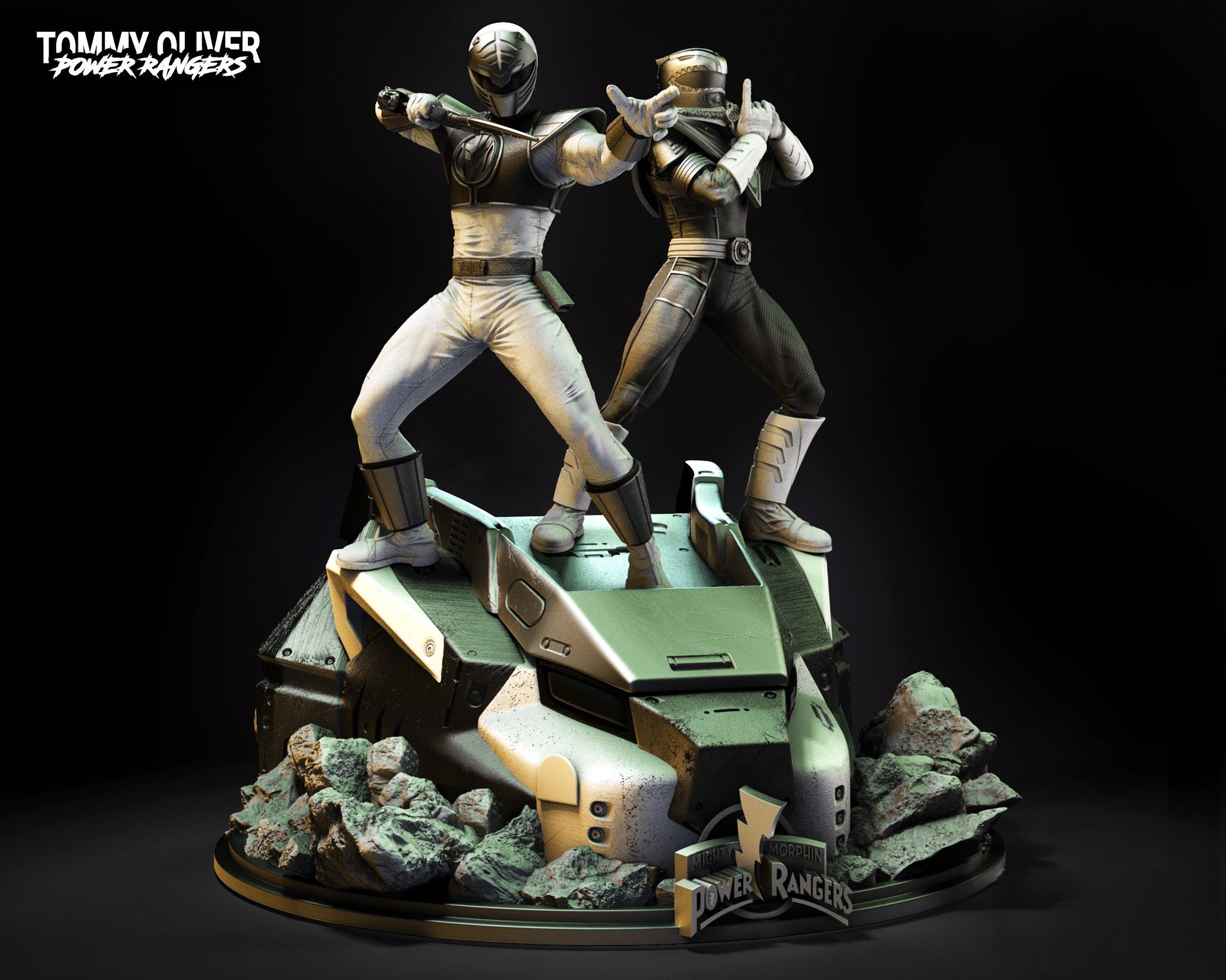 White Ranger - Power Ranger - STL 3D Print Files – My Stl