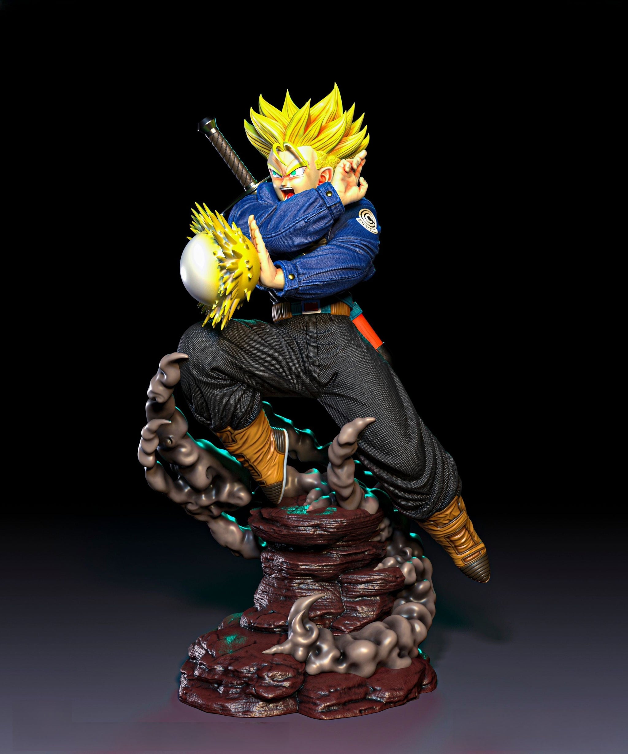 Future Trunks - Dragon Ball Z - STL 3D Print Files – My Stl