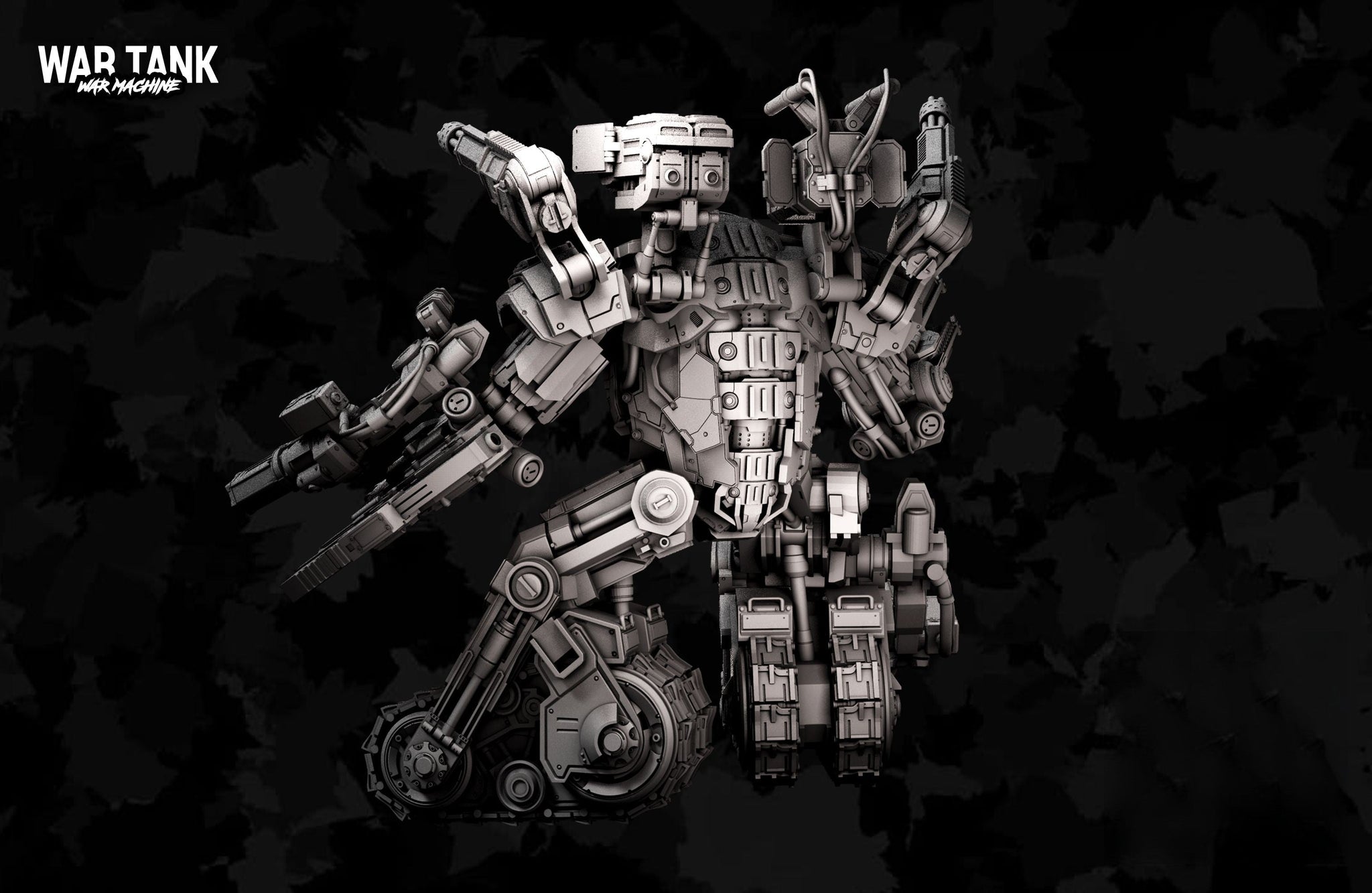 The War Tank - War Machine - STL 3D Print Files – My Stl