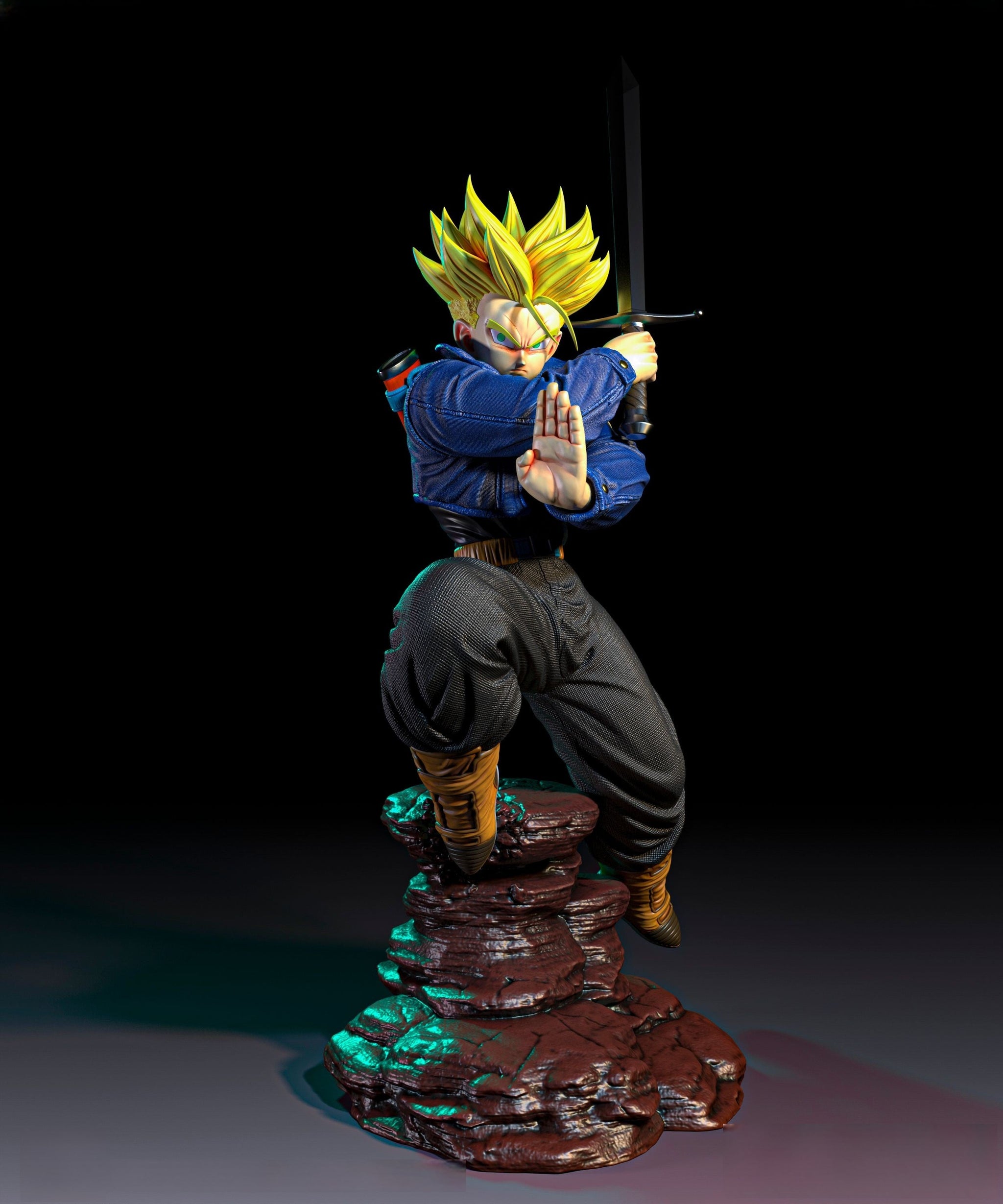 Future Trunks - Dragon Ball Z - STL 3D Print Files – My Stl
