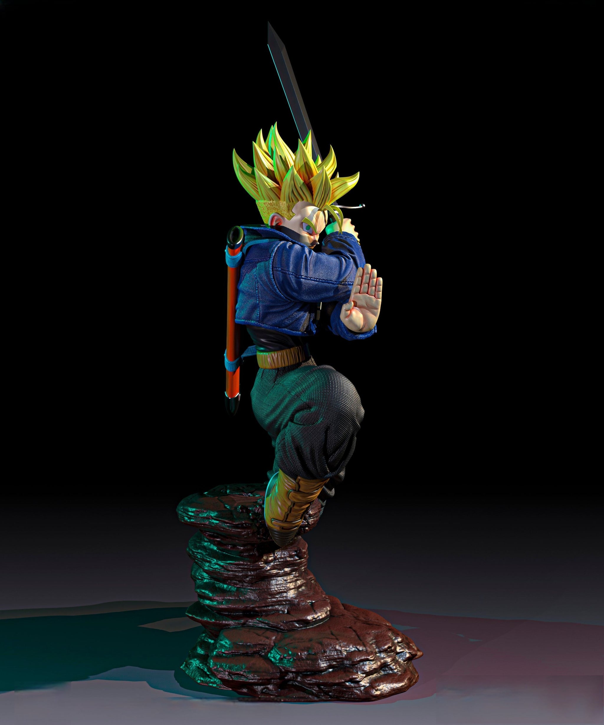 Future Trunks - Dragon Ball Z - STL 3D Print Files – My Stl