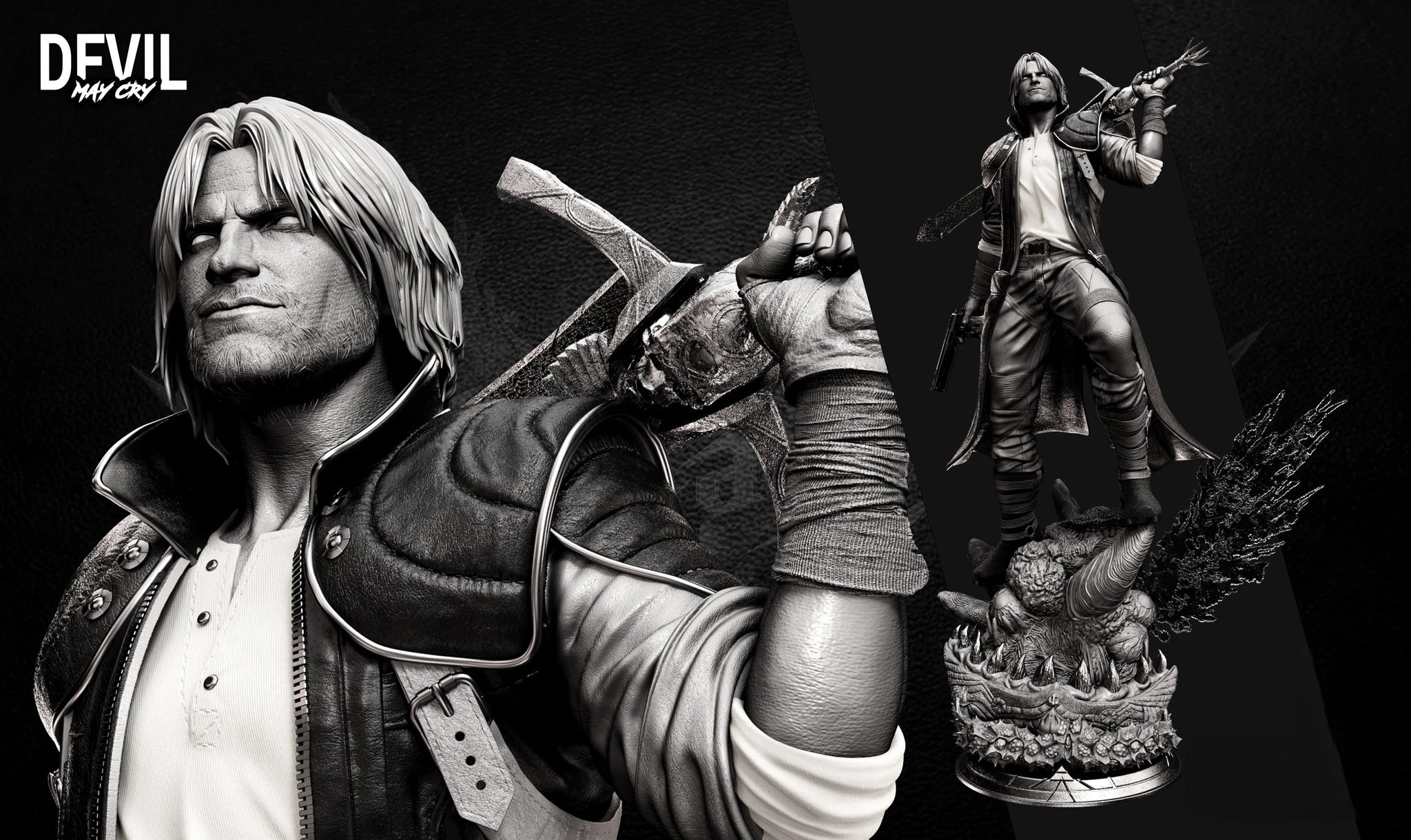 Dante - Devil May Cry - STL 3D Print Files – My Stl
