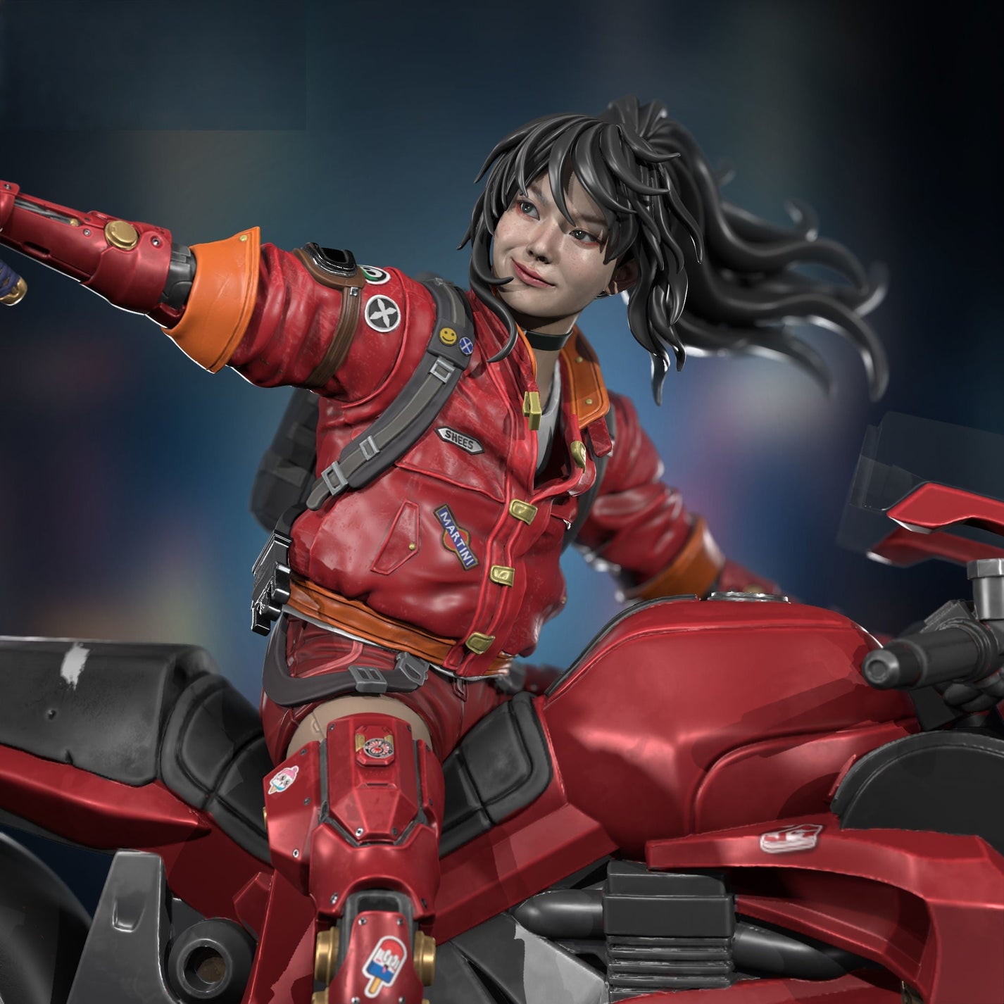 Strive Moto Rider - STL 3D Print Files – My Stl