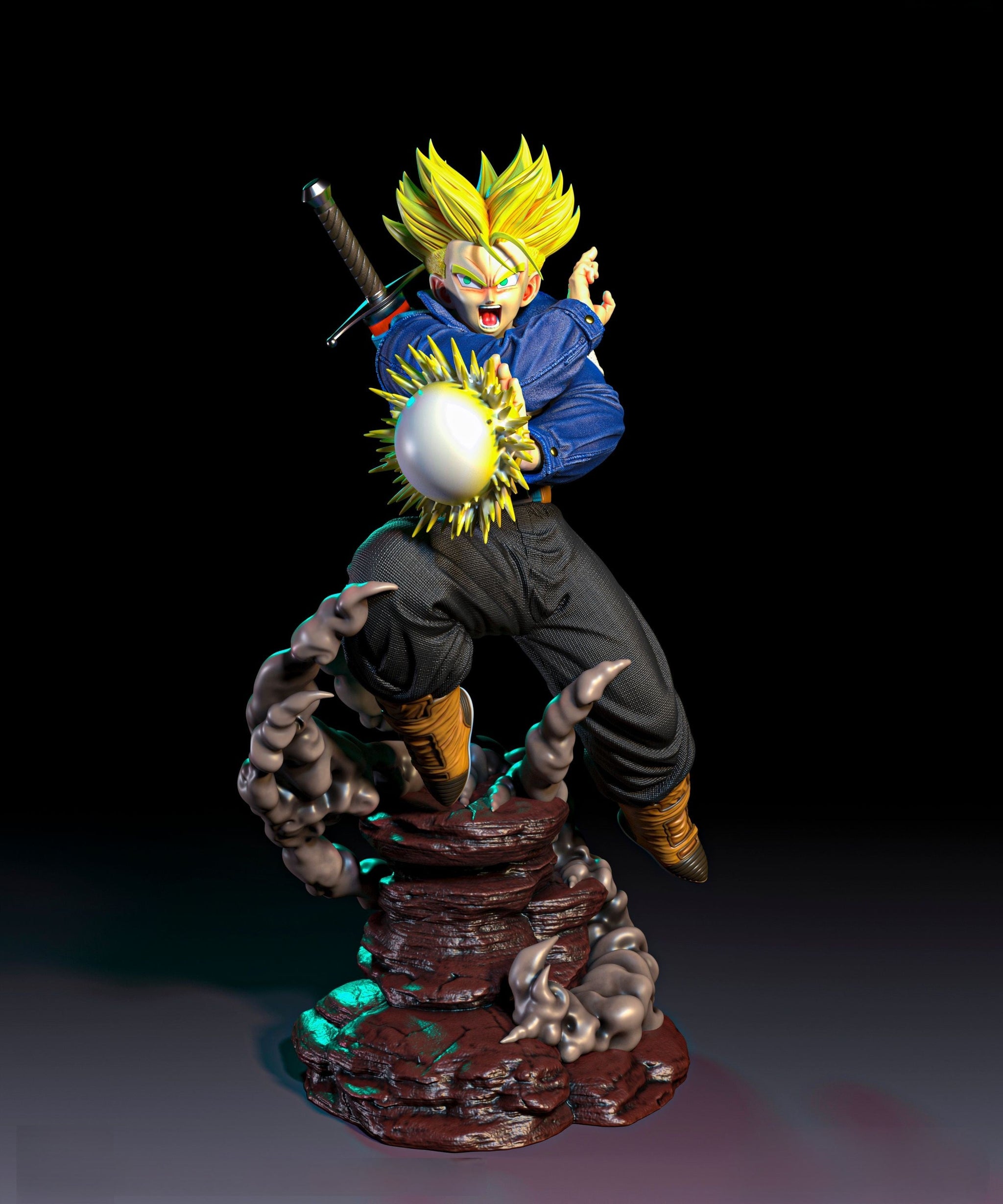 Future Trunks - Dragon Ball Z - STL 3D Print Files – My Stl
