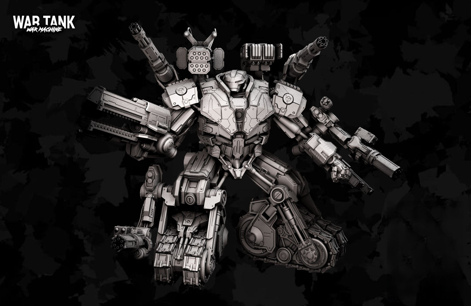 The War Tank - War Machine - STL 3D Print Files – My Stl