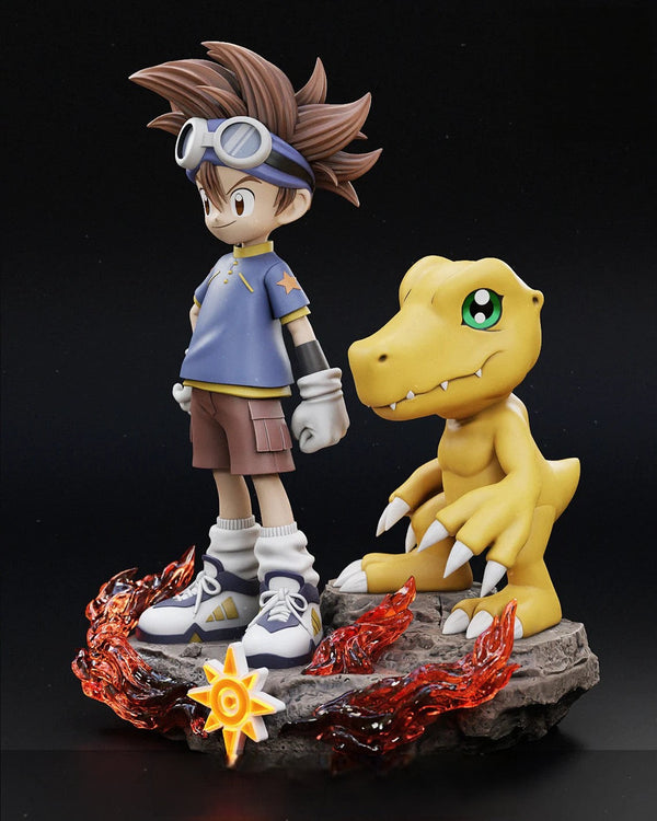 Tai And Agumon - Digimon - STL 3D Print Files – My Stl