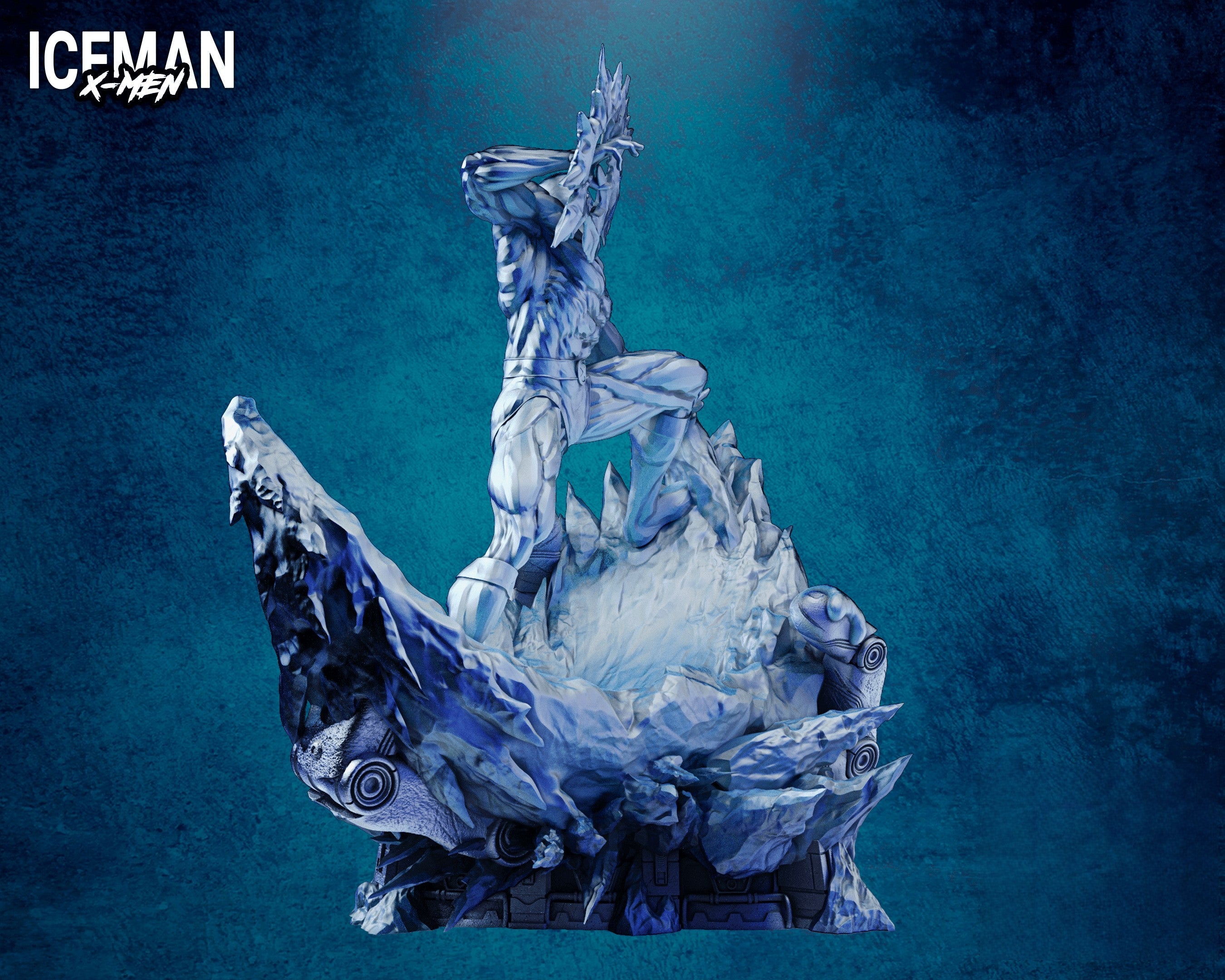 Iceman - X-men - STL 3D Print Files – My Stl