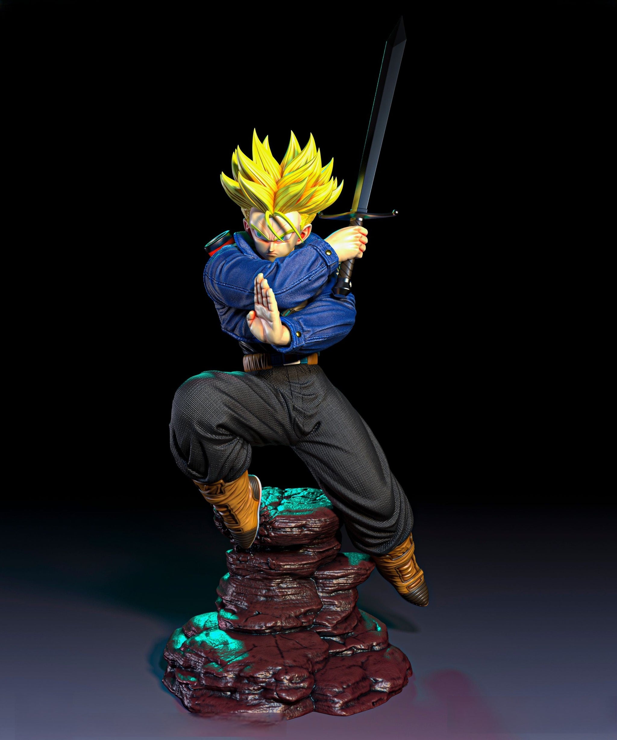 Future Trunks - Dragon Ball Z - STL 3D Print Files – My Stl