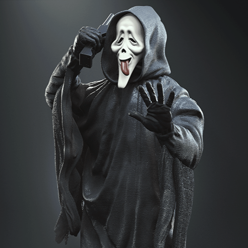 Ghostface - Scream - STL 3D Print Files – My Stl