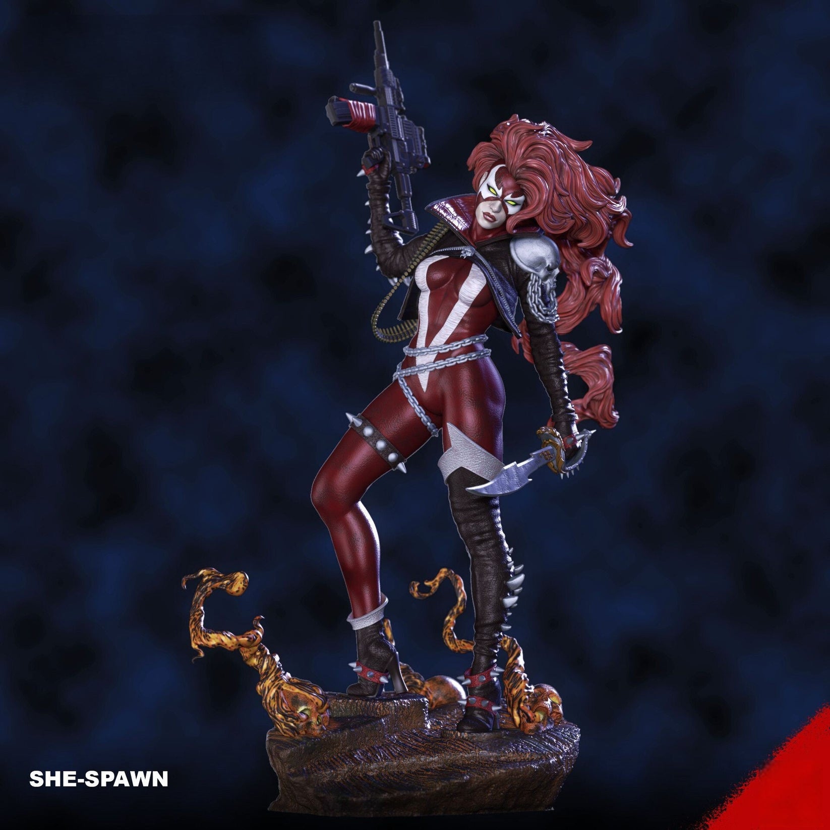 She-Spawn - Jessica Priest - STL 3D Print Files – My Stl